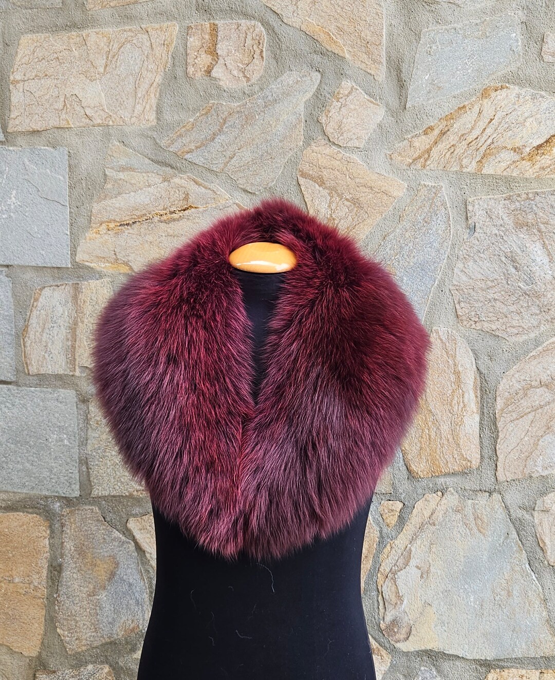 Fur Collar,fox Fur Collar,real Fur Collar - Etsy