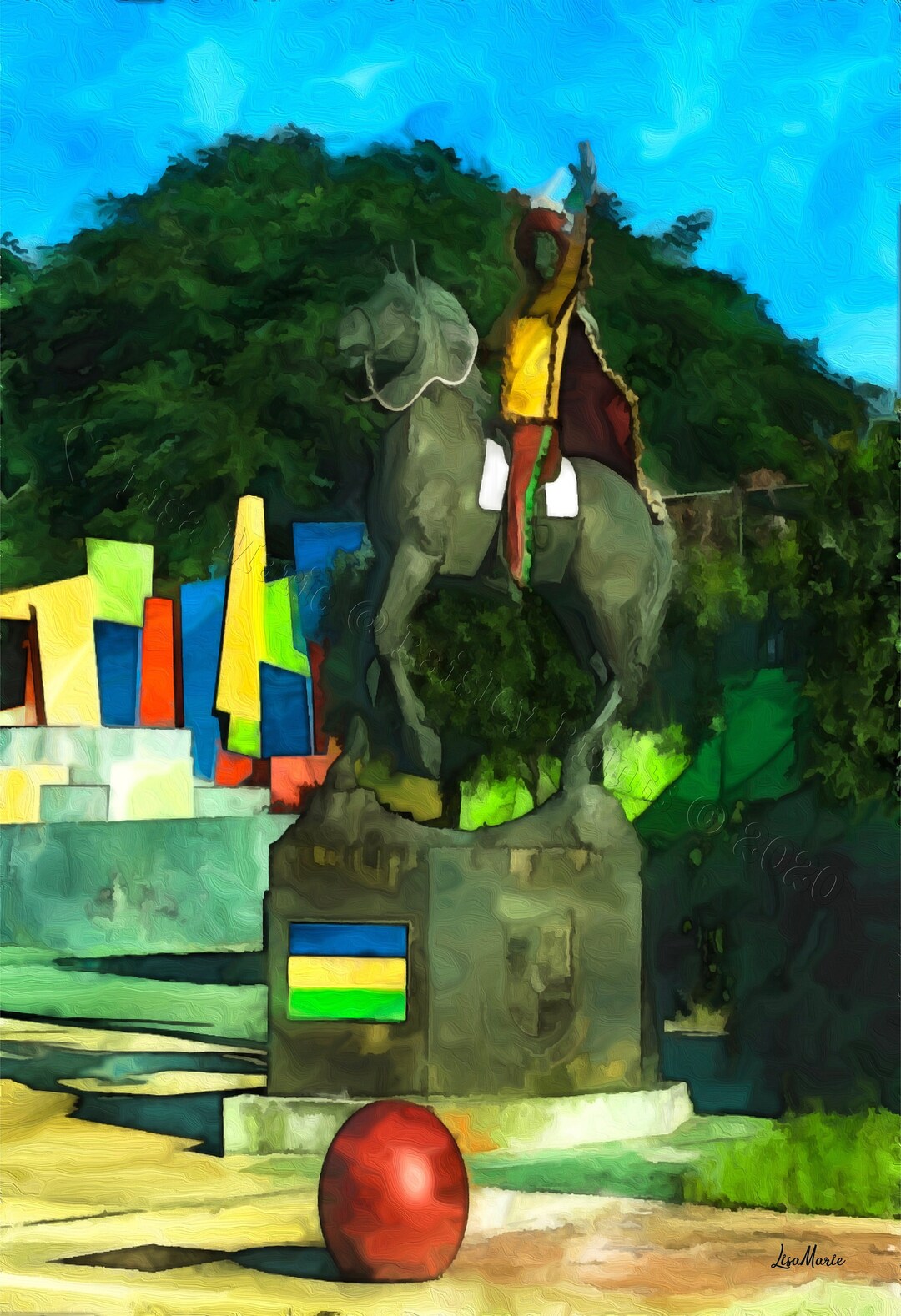 Quebradillas Vaquero Rico Fine Art Giclée Print, | Great Gift Ideas ...