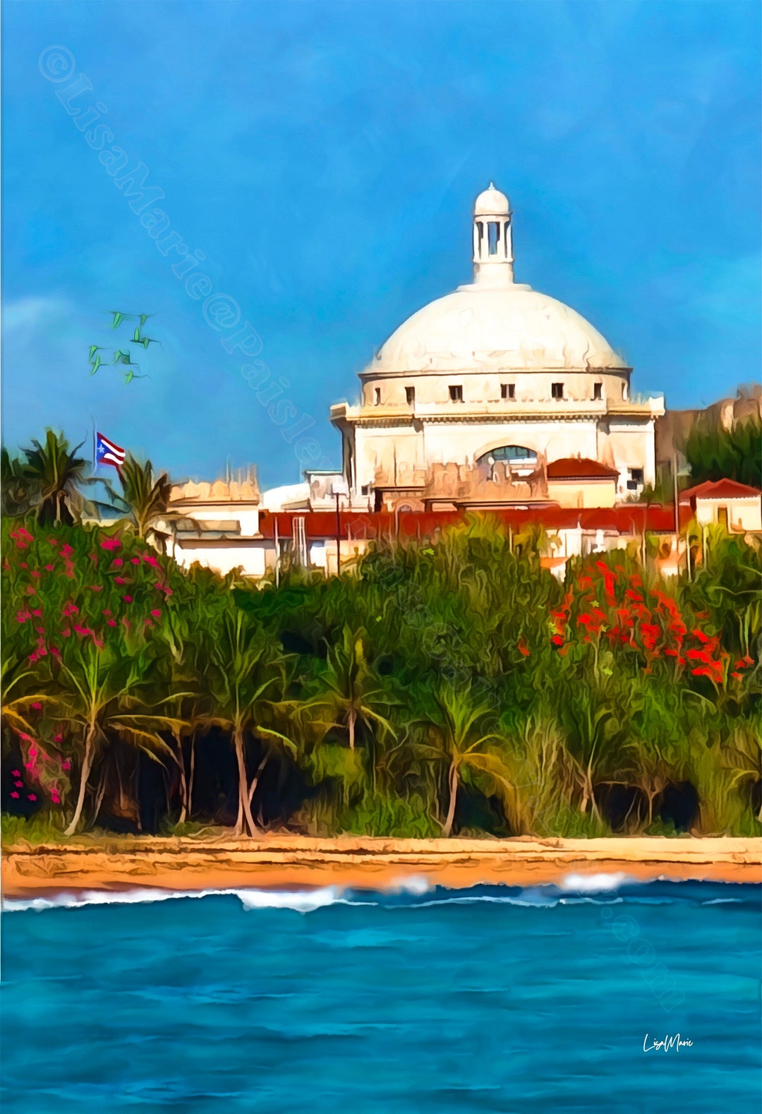 El Capitolio De Puerto Rico Fine Art Giclée Print, | Great Gift Ideas ...