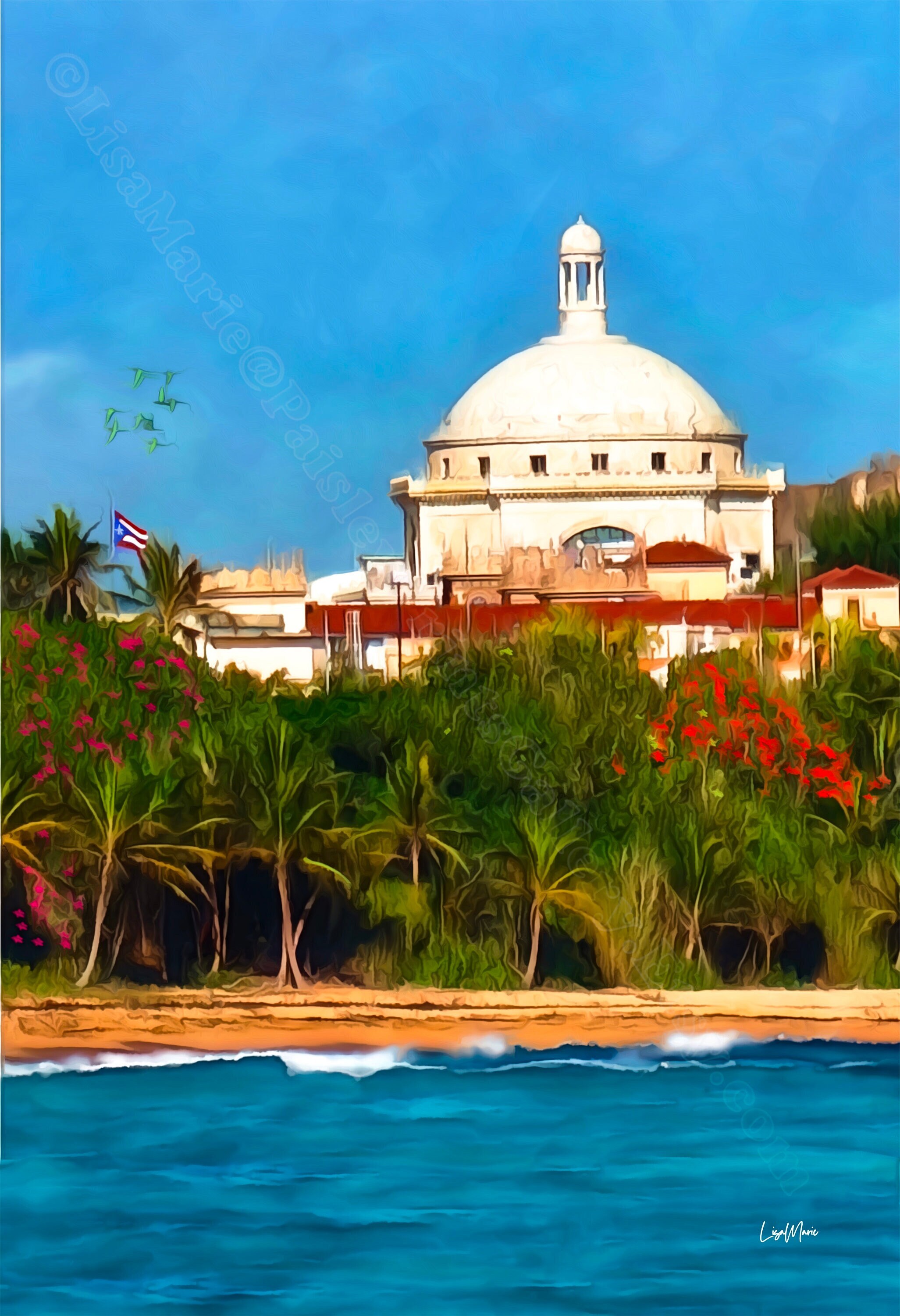 El Capitolio De Puerto Rico Fine Art Giclee Print - Etsy