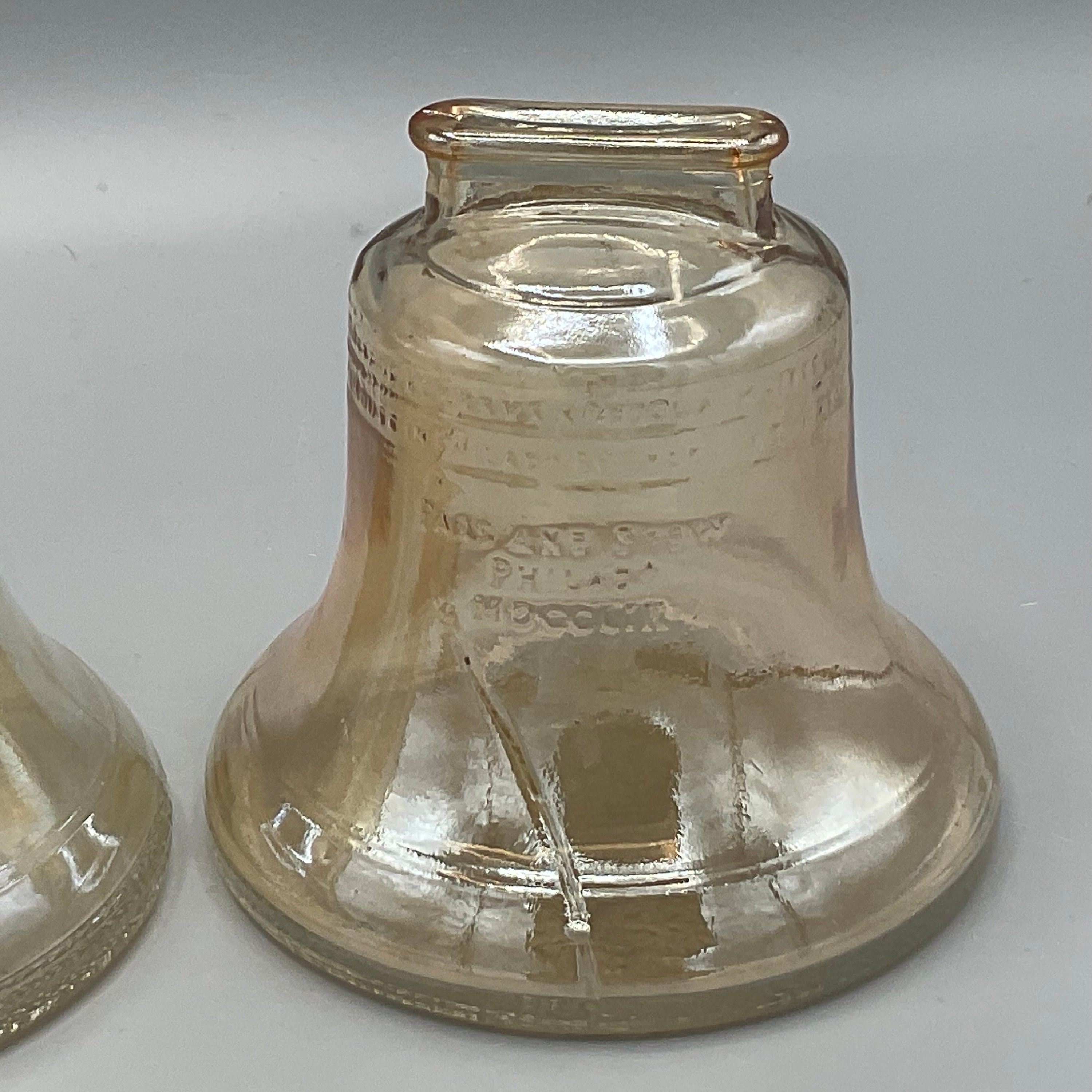 Anchor Hocking Bicentennial Liberty Bell Penny Banksset of 2 - Etsy