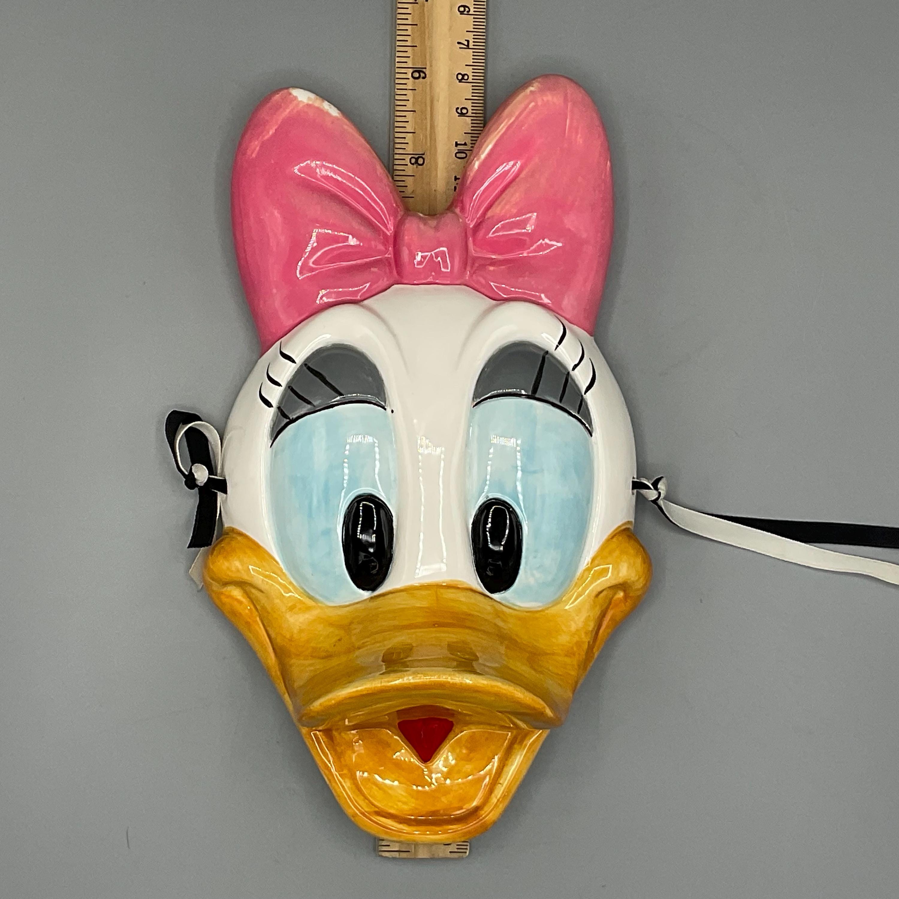 Vintage Daisy Duck Porcelain Wall Hanging - Etsy