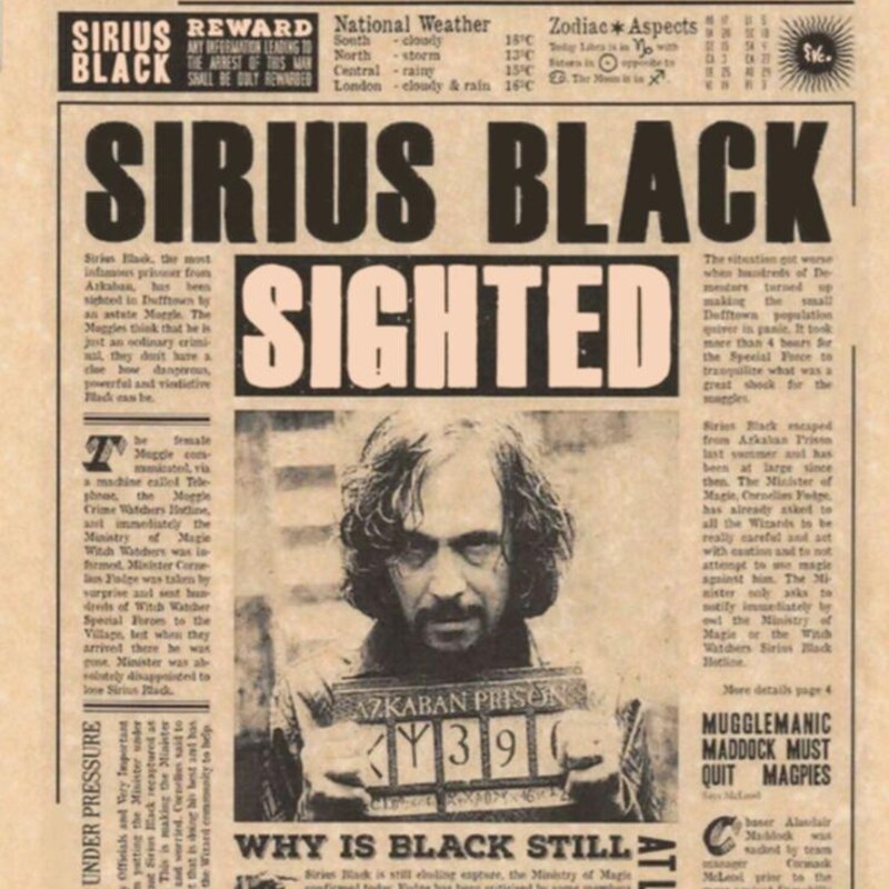 Sirius Black - Etsy