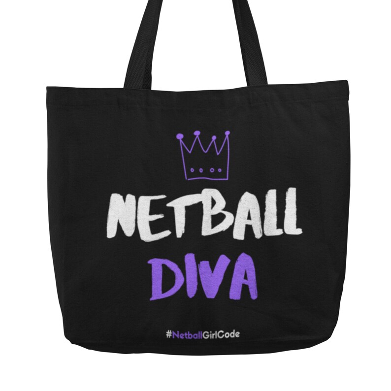 Netball Diva Shopper Bag - Etsy