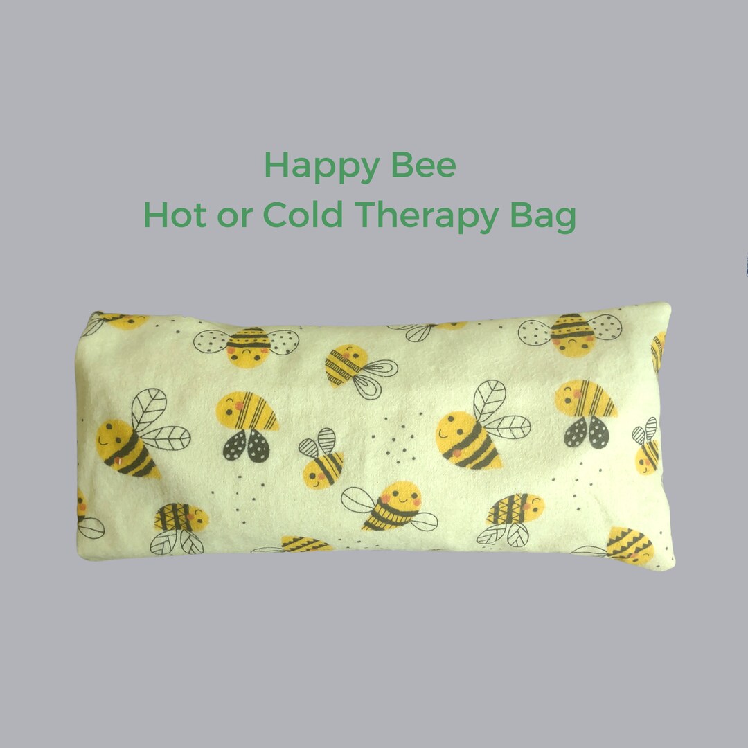 Rice Heat Therapy Bag: Microwavable Aromatherapy, Washable Cover - Etsy
