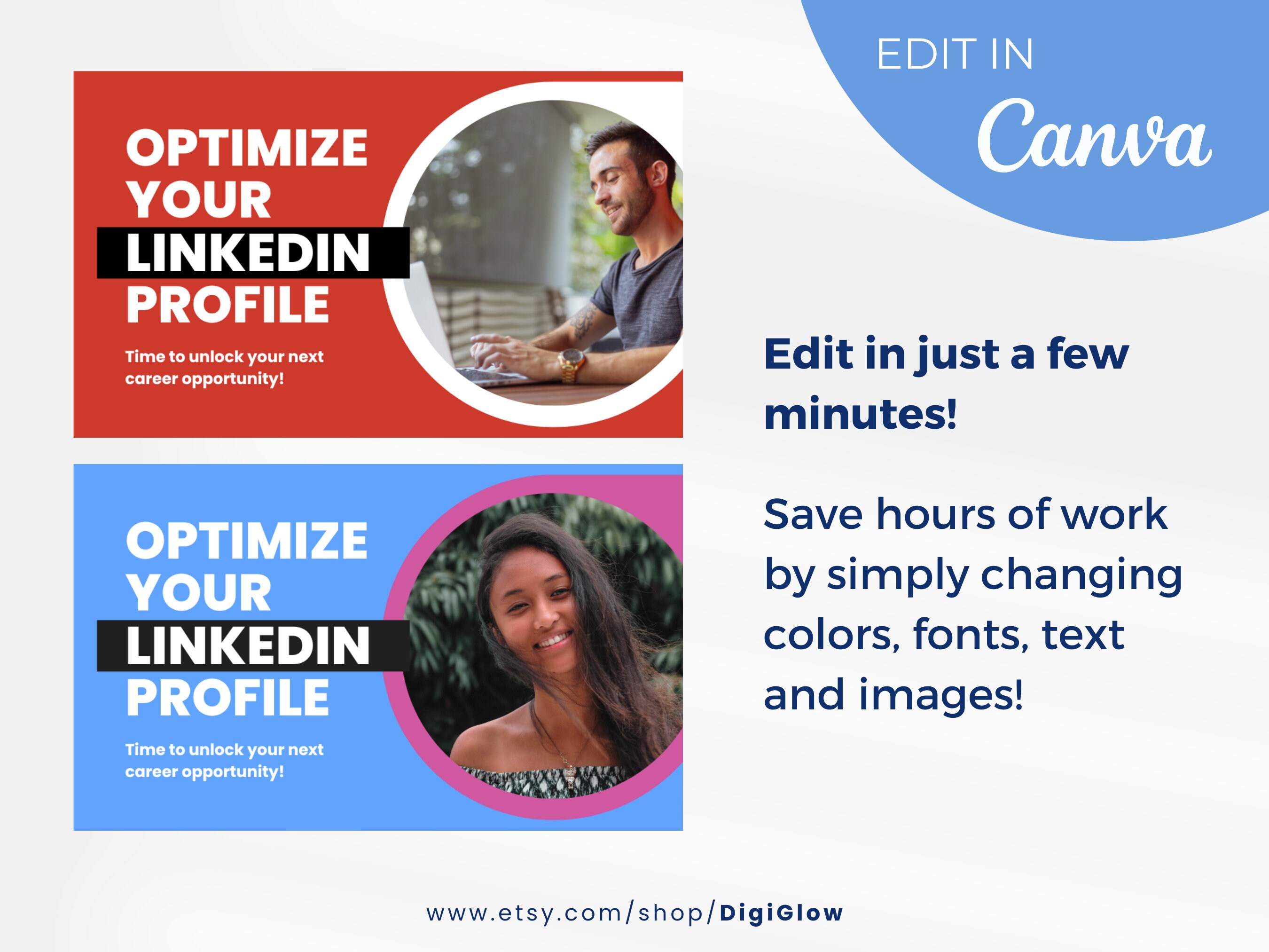 Fiverr Gig Images Template, Edit in Canva, Boost Fiverr Impressions ...