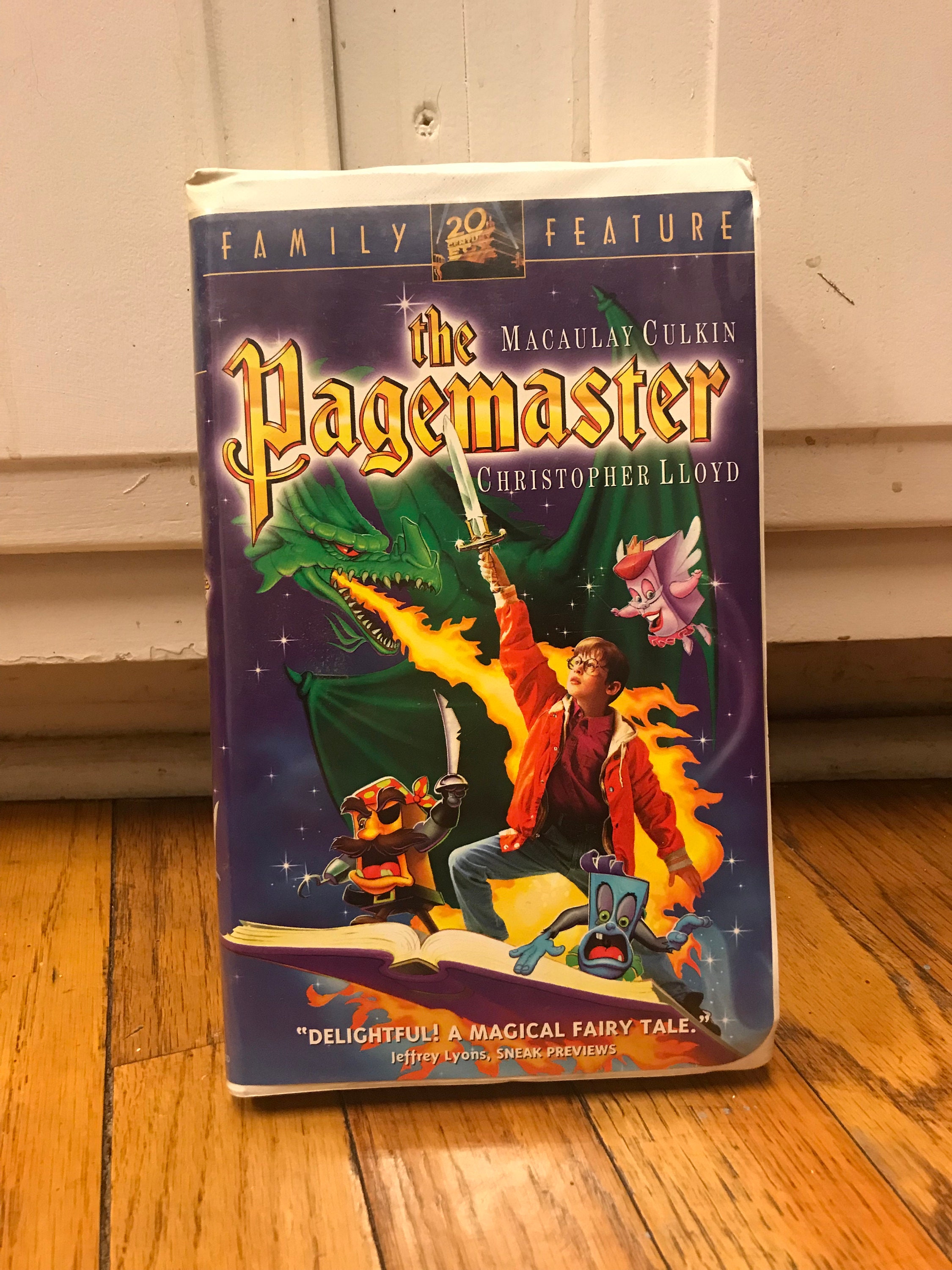 The Pagemaster VHS | Etsy