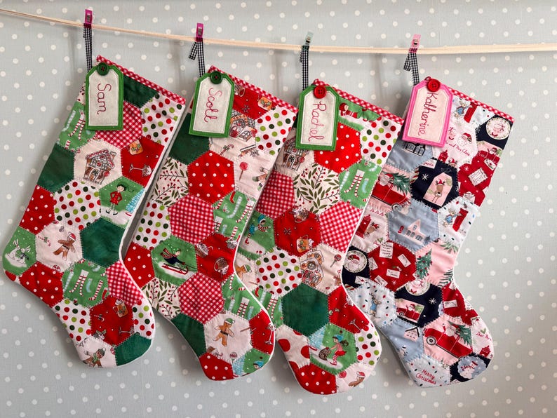 Matching Family Christmas Stockings - Etsy