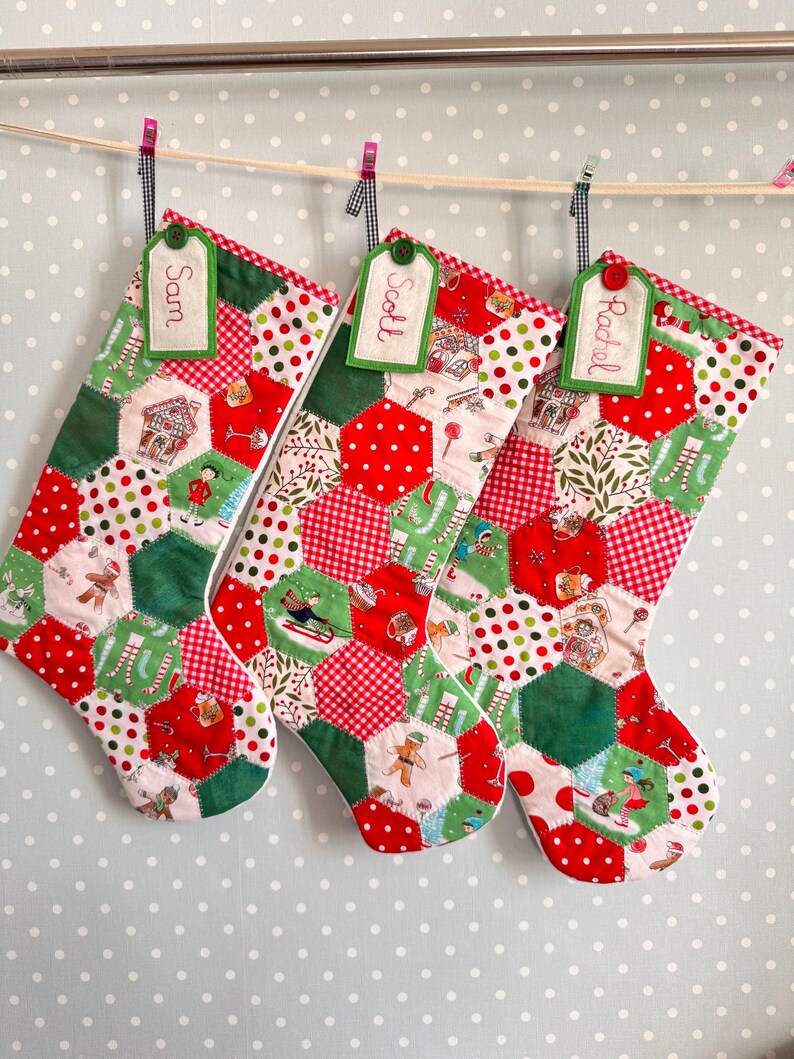 Matching Family Christmas Stockings - Etsy
