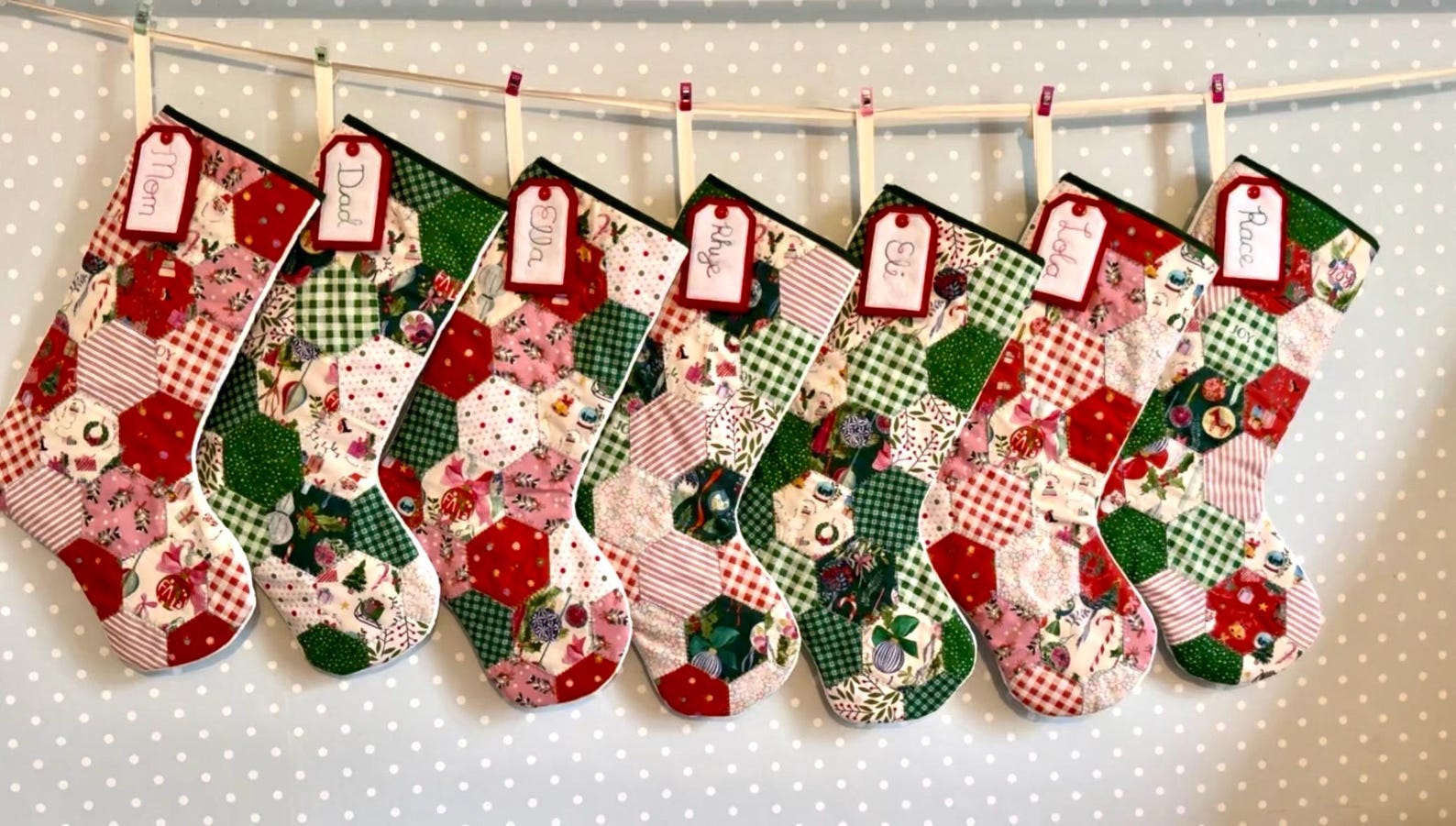 Matching Family Christmas Stockings - Etsy