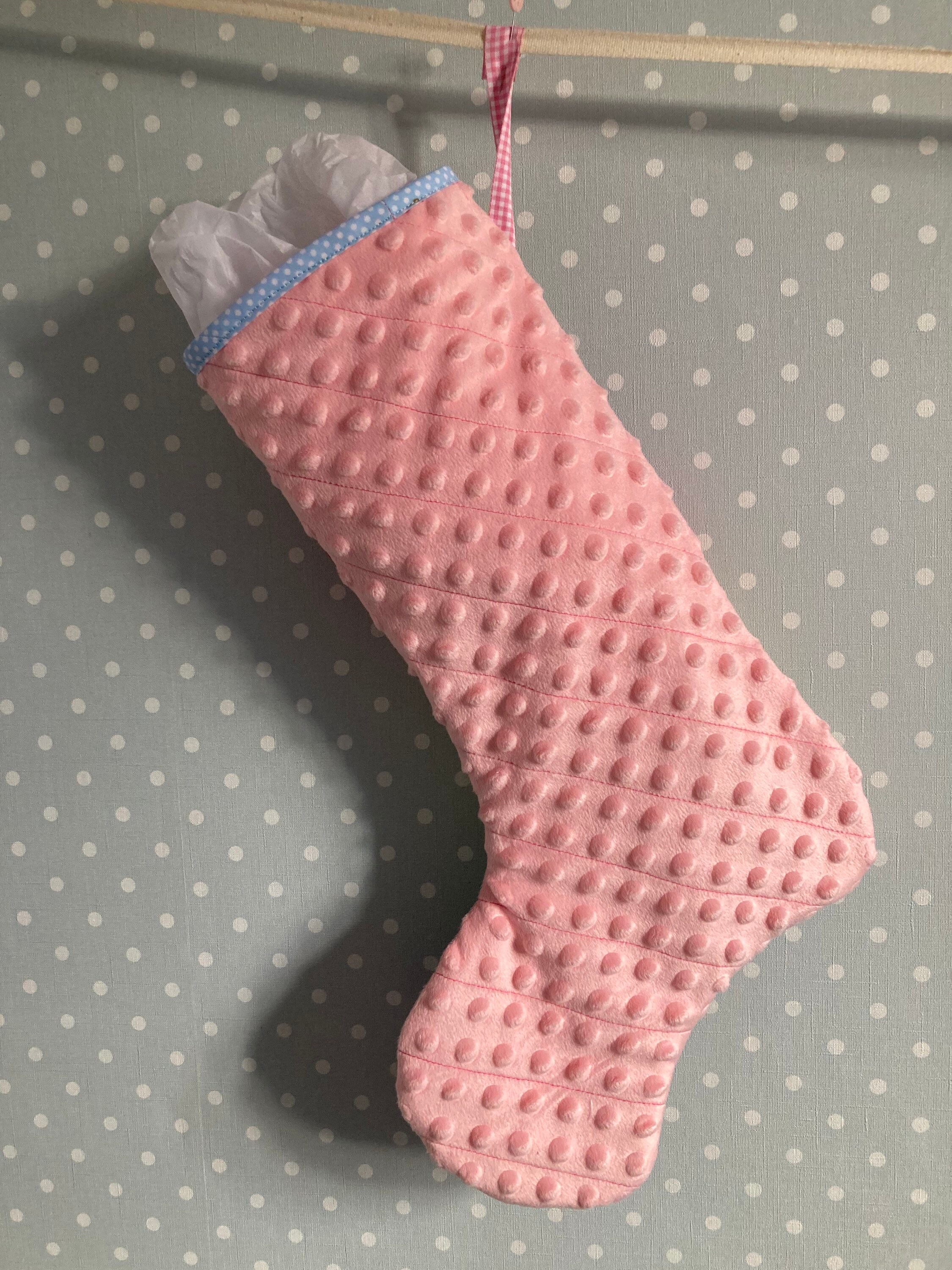 Rainbow Christmas Stocking, Tula Pink Fabric, Alive in Wonderland ...