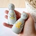 Easter Bunny Peg Doll, Alternative Easter Gifts, Easter Egg Toys ...