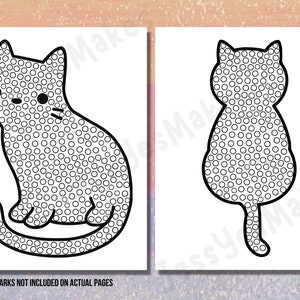 C is for Cats Cat Q-TIP Fine Motor Activity for Kids, Preschool ...