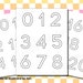 0-20 Color Count and Trace Number/math Worksheets for Kids - Etsy