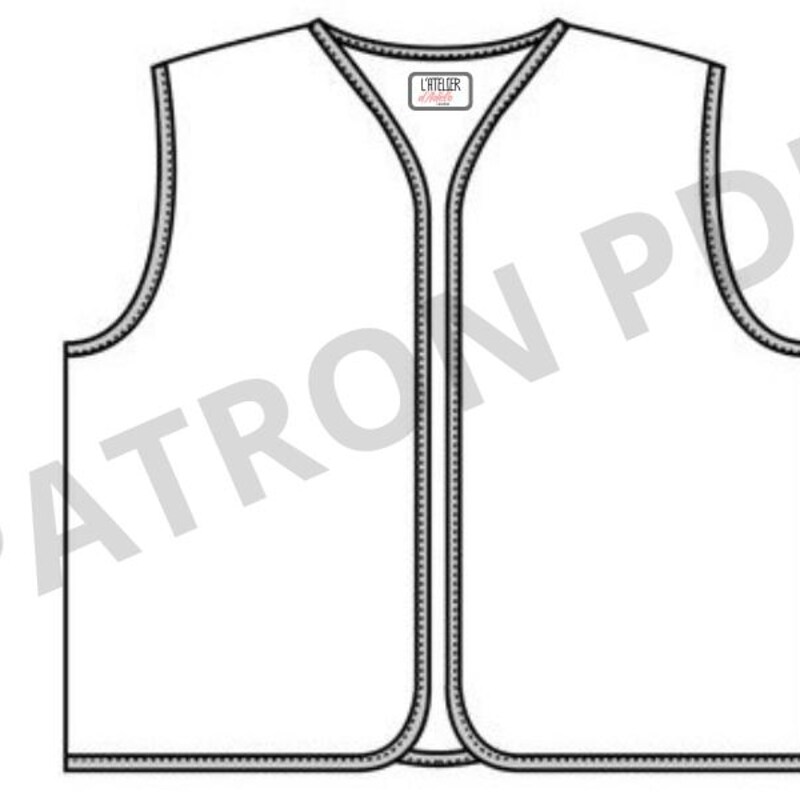 Sleeveless Jacket - Etsy
