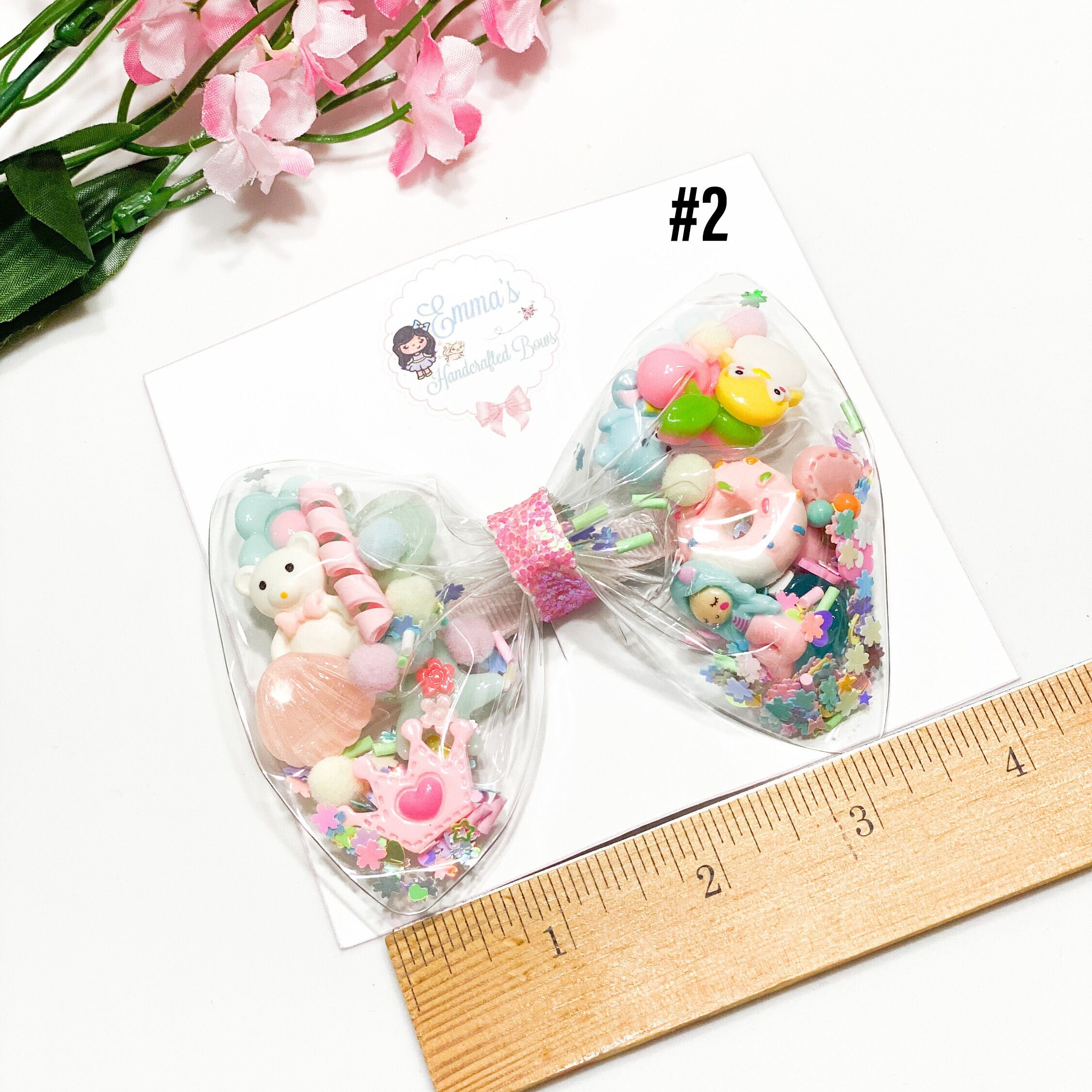 Transparent Bows, Pool Bows, Shaker Bows, Sequin Bows, Hair Bows for ...