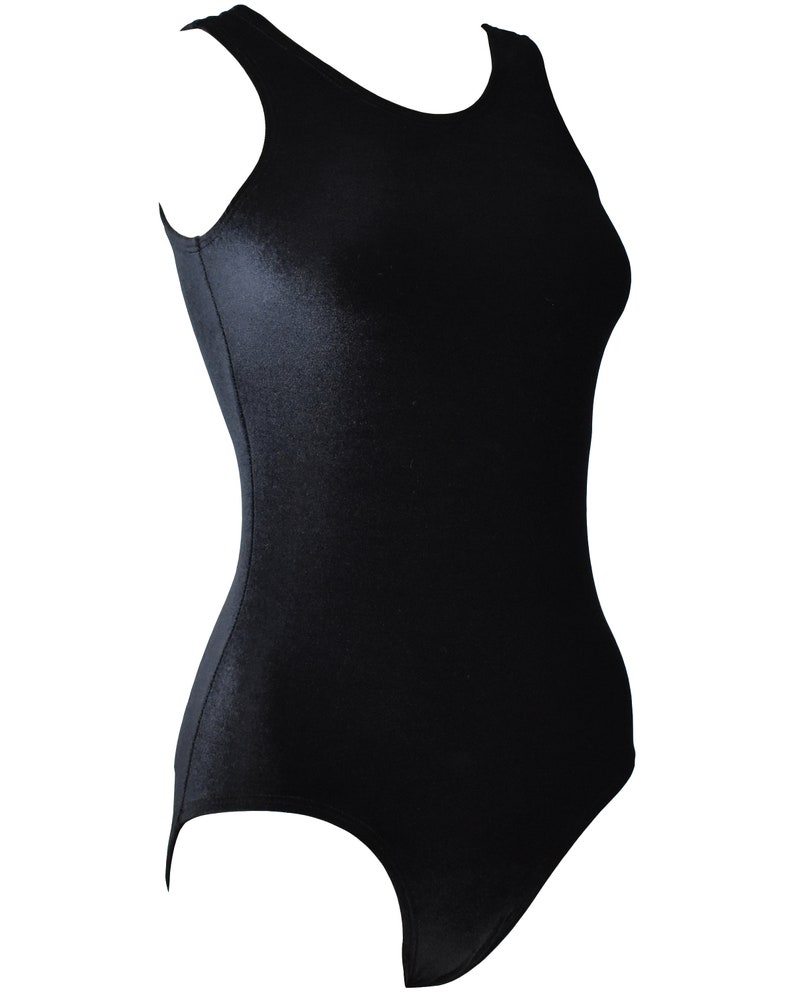 Black Velvet Gymnastic Leotard - Etsy