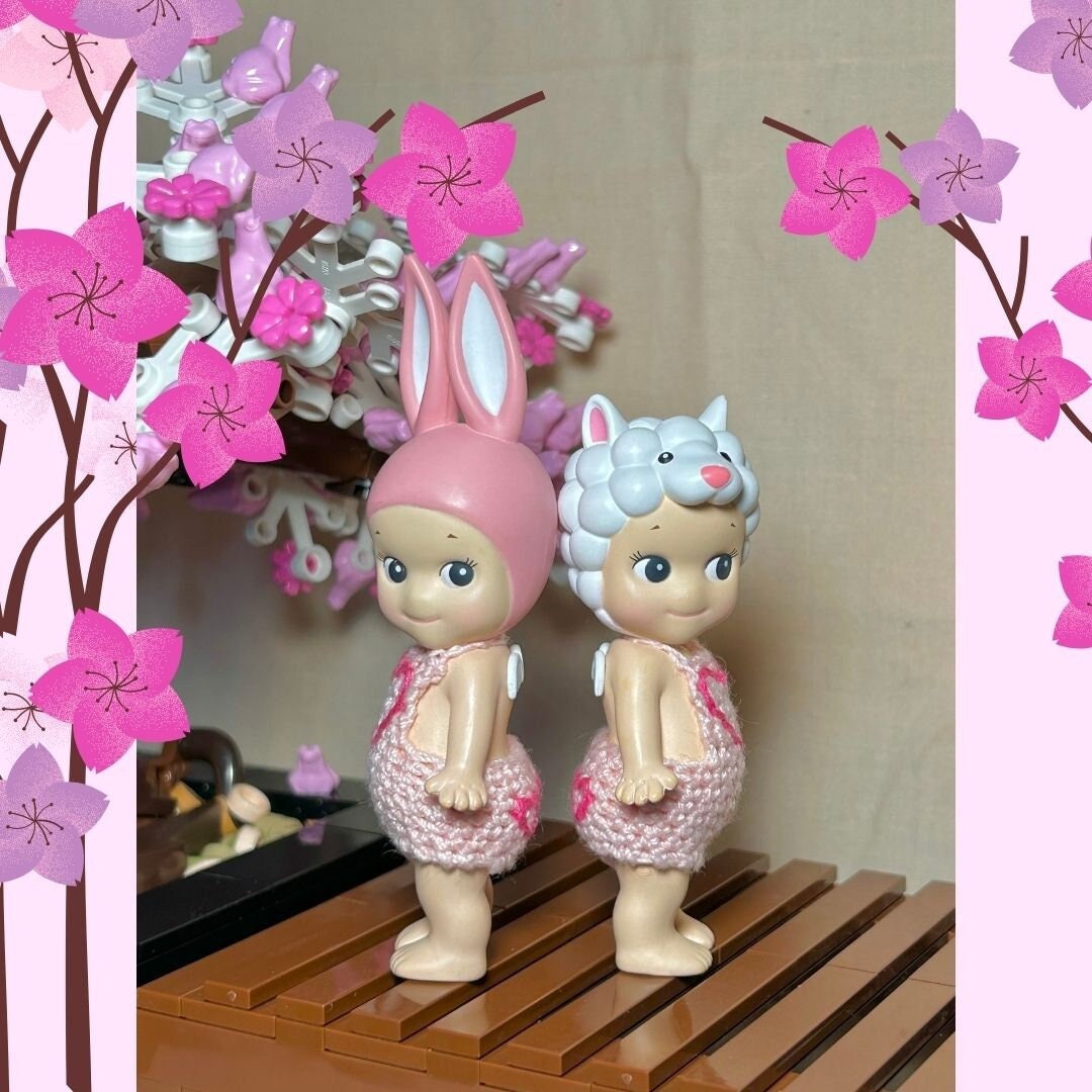 Sonny Angel Cheeky Heart Overalls - Etsy