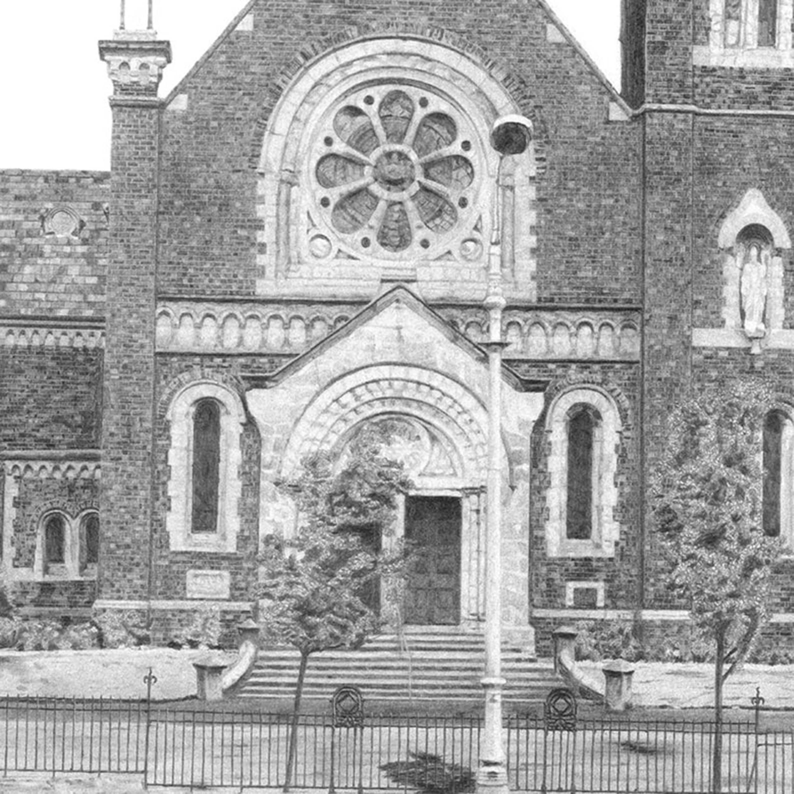 Pennyburn Chapel, Derry - Irish Illustration Print - Etsy