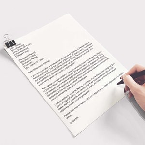 Personal Reference Letter,professional Reference Letter,template for ...