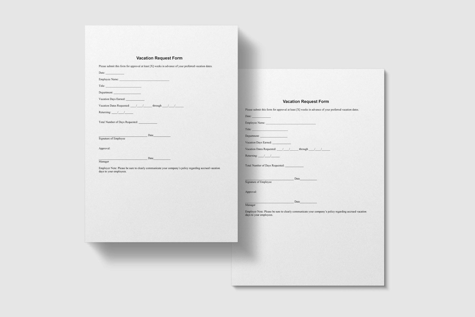 Vacation Request Form,time off Request Form,time off Calendar Template ...