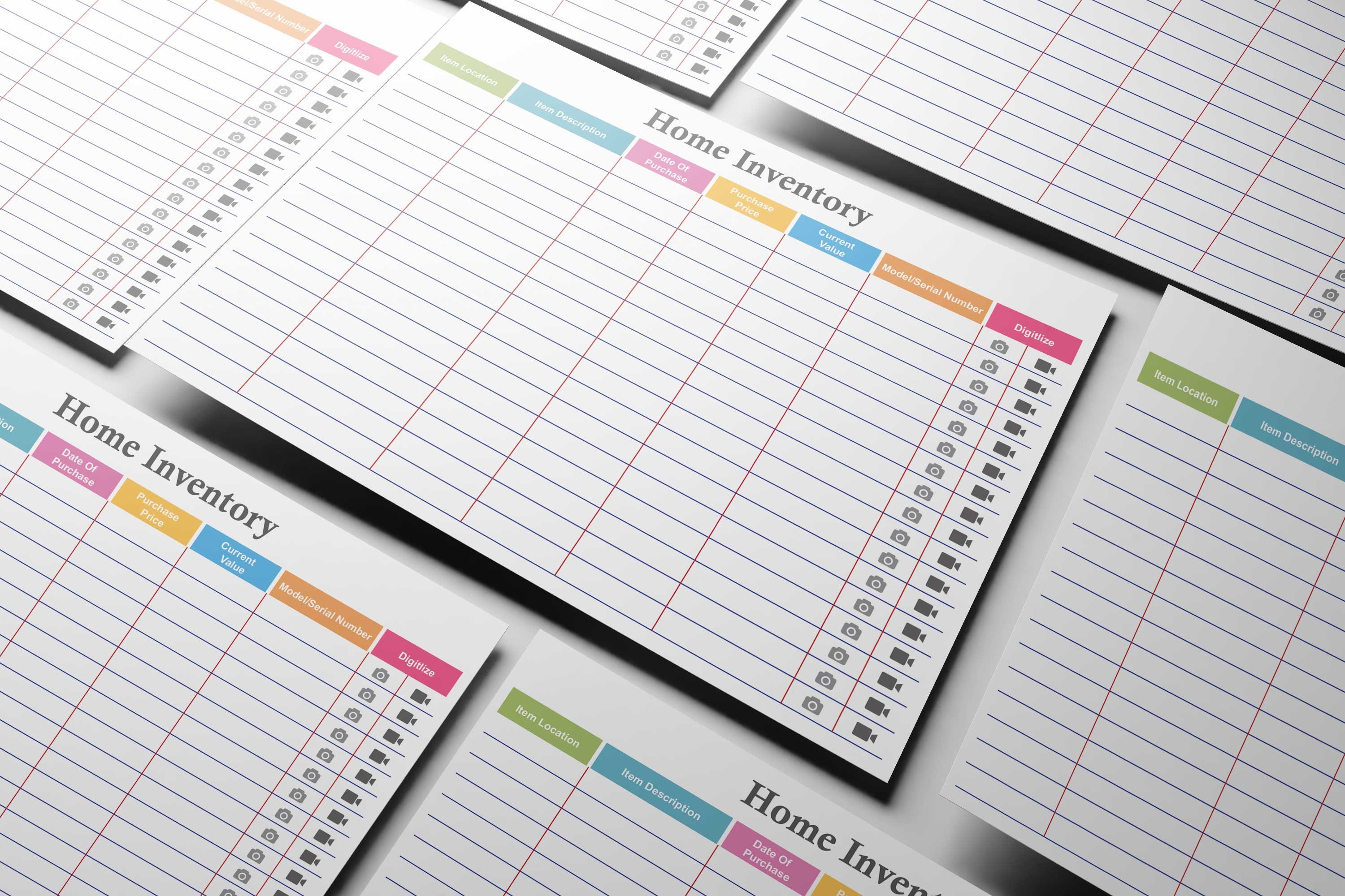 Home Inventory,home Organization,home Management,home Binder,home ...