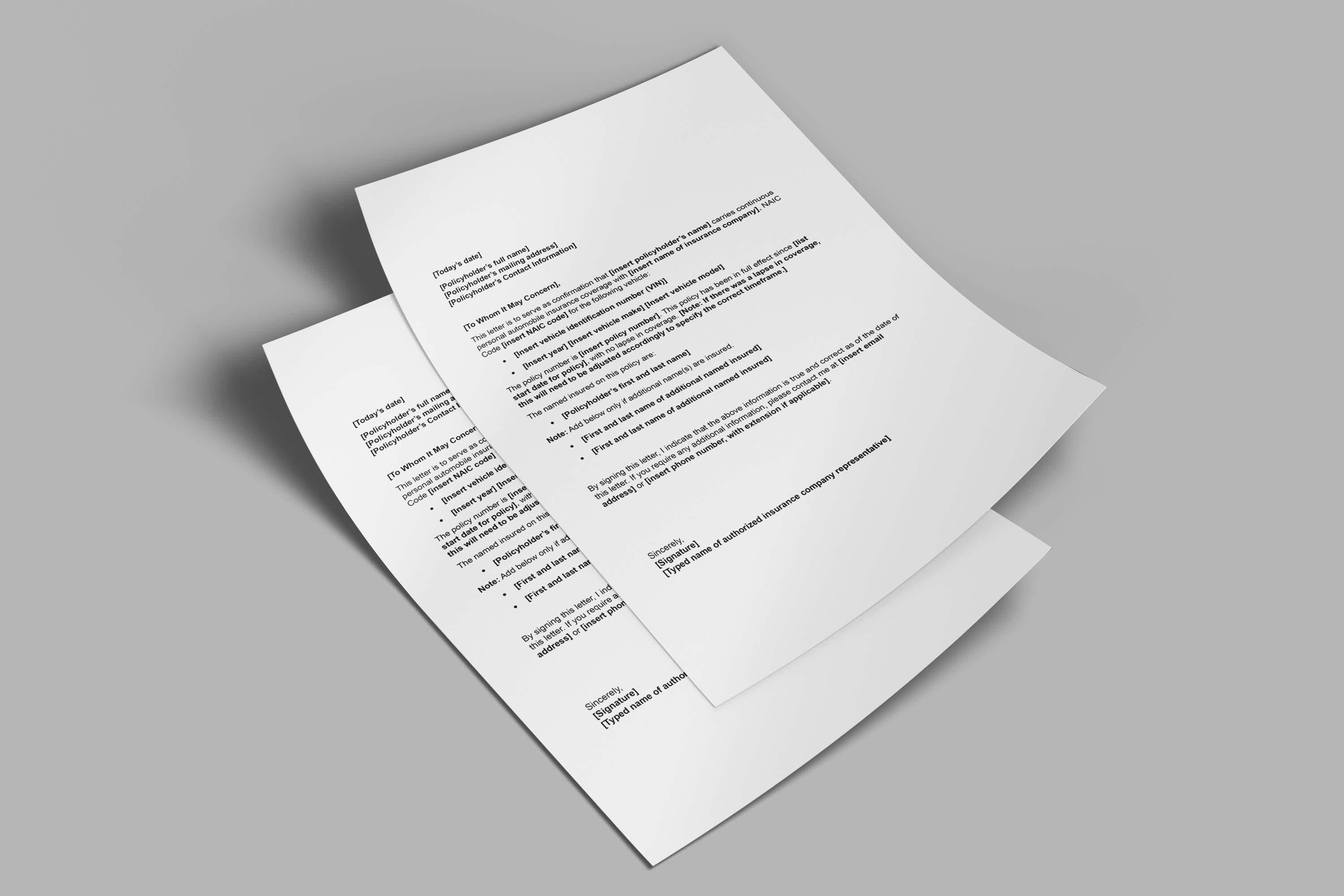 Auto Insurance Template,auto Insurance Card Template,auto Insurance ...