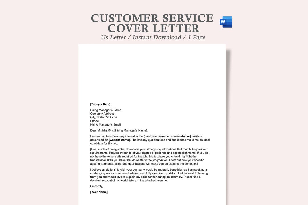 Customer Service Cover Letter,customer Service Cover Letter Examples ...