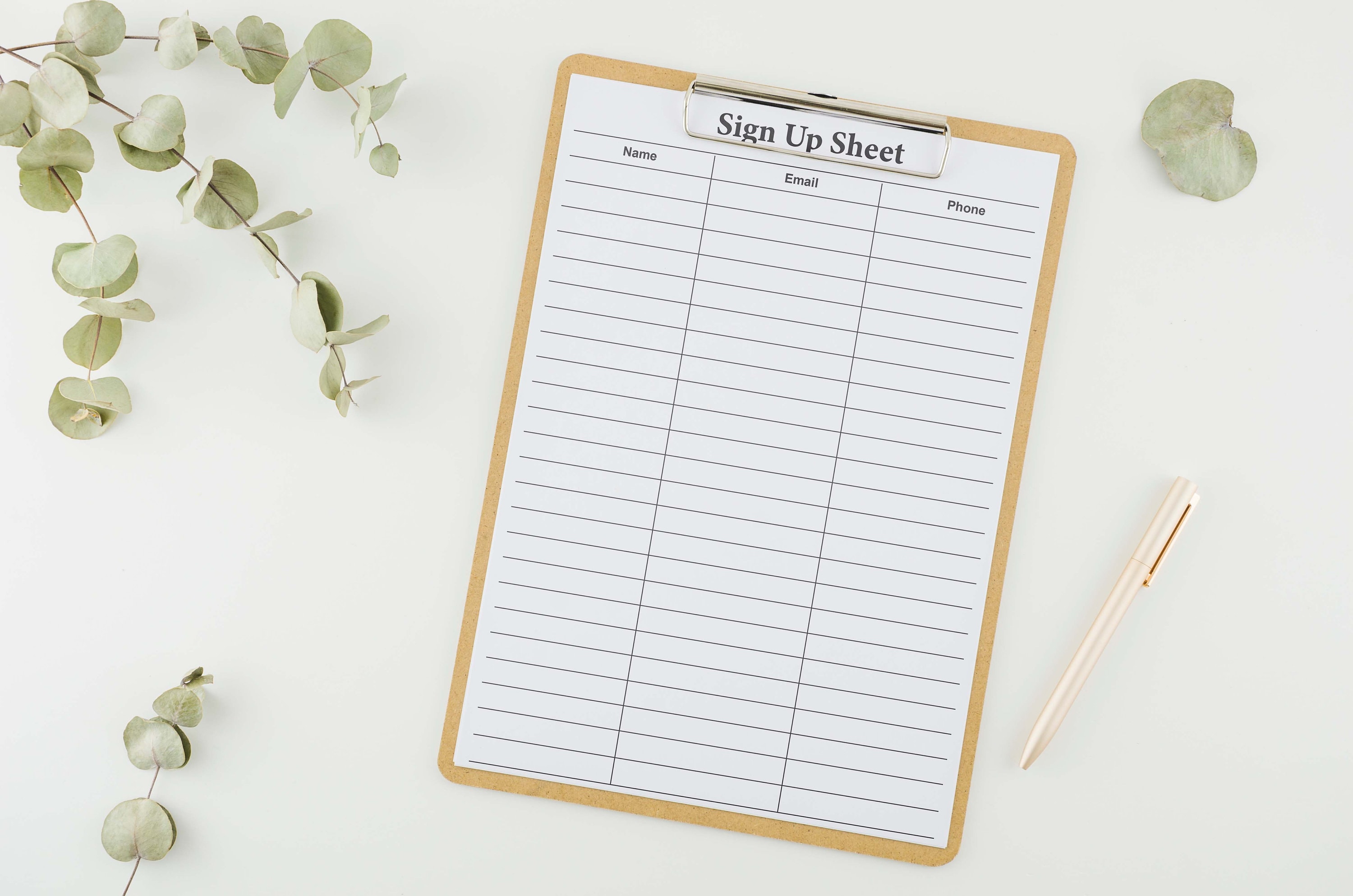 Sign up Sheet Template,sign up Sheet,sign up List Template,sign up ...