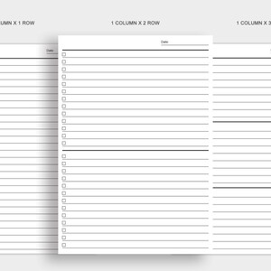 Blank Lists,to-do Lists,checklist,printable List Planner,essential ...