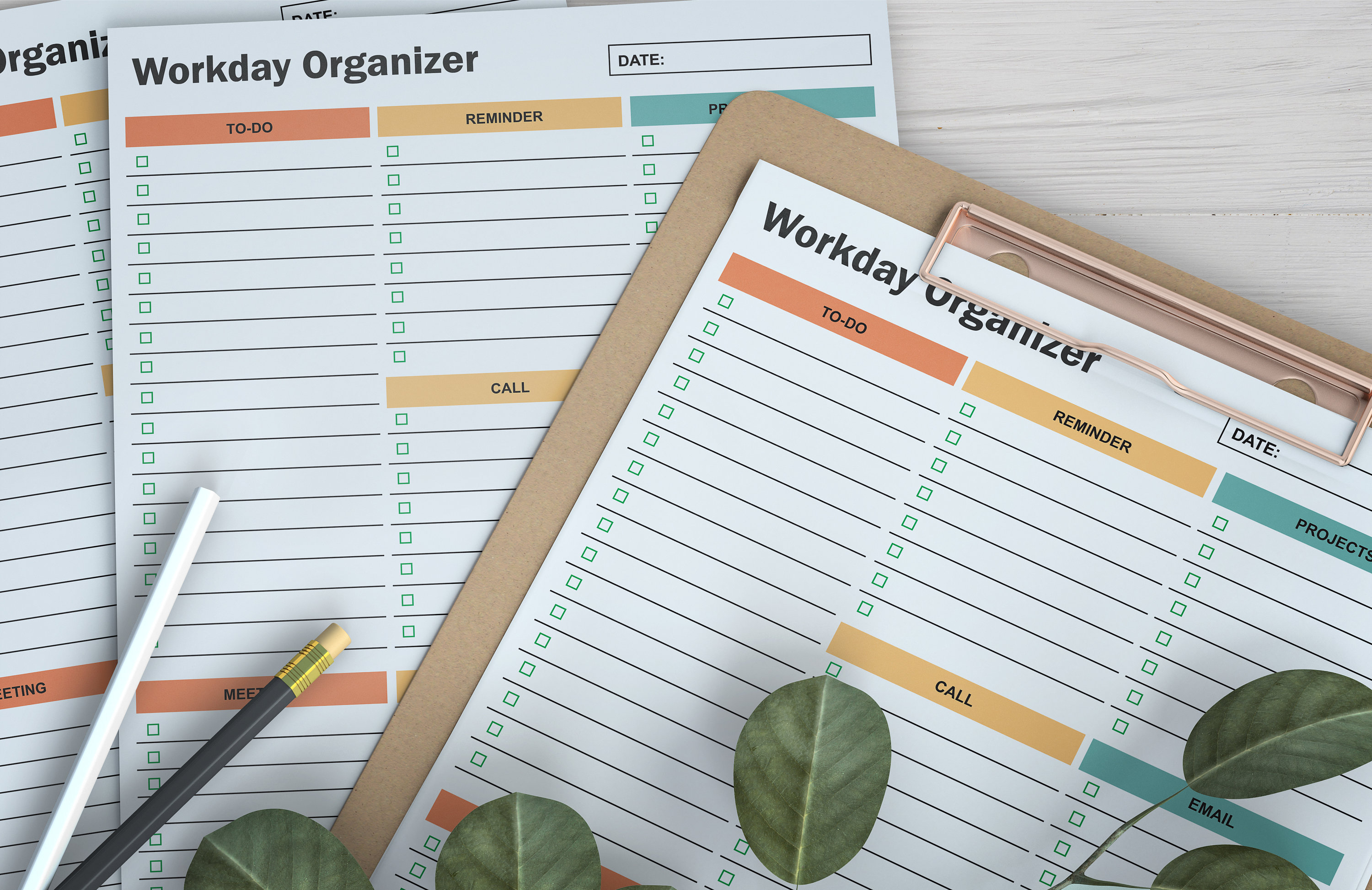 Work Day OrganizerWork PlannerWork ScheduleDaily | Etsy