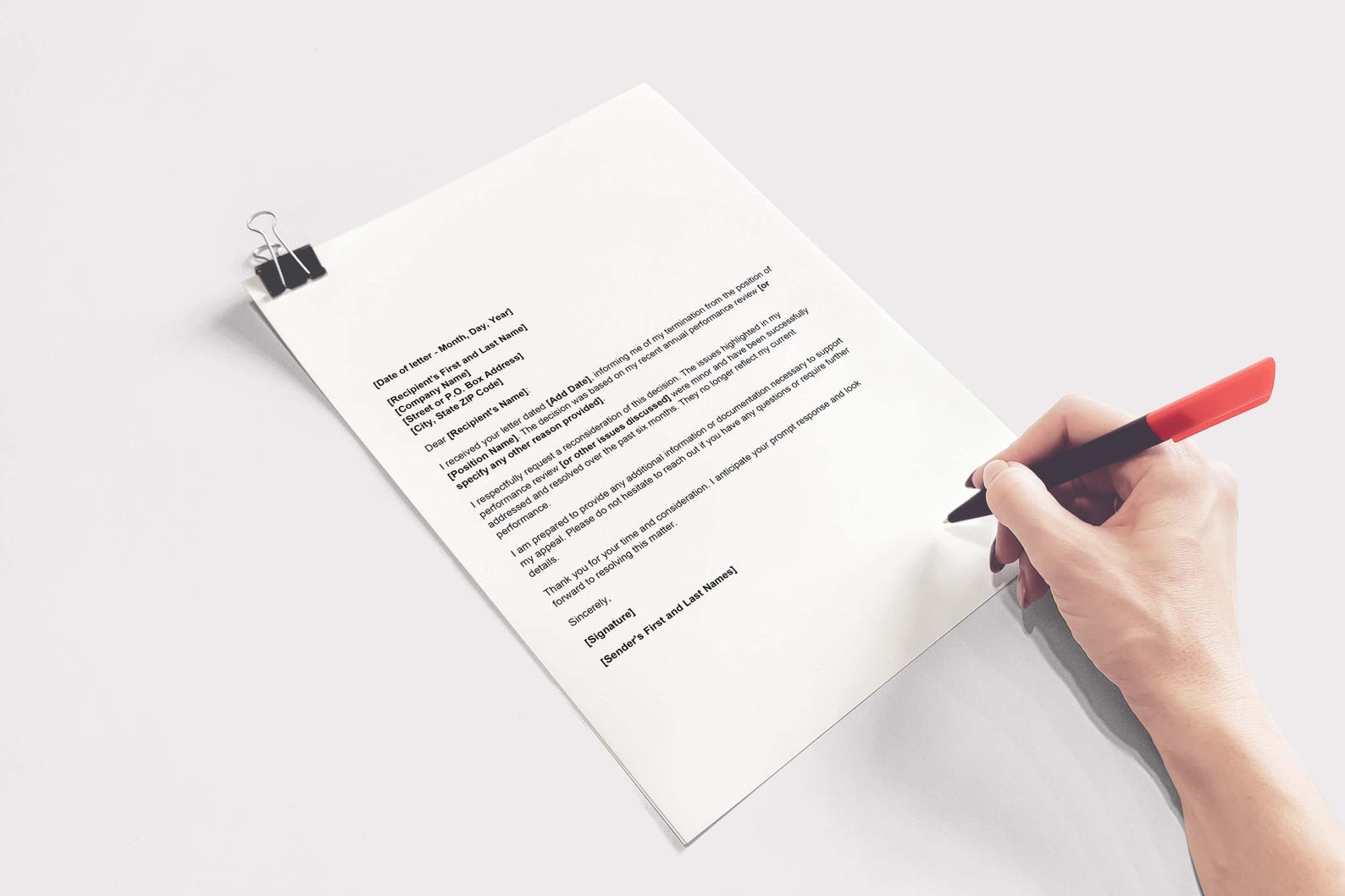 Job Termination Appeal Letter,termination Appeal Letter Template,appeal ...