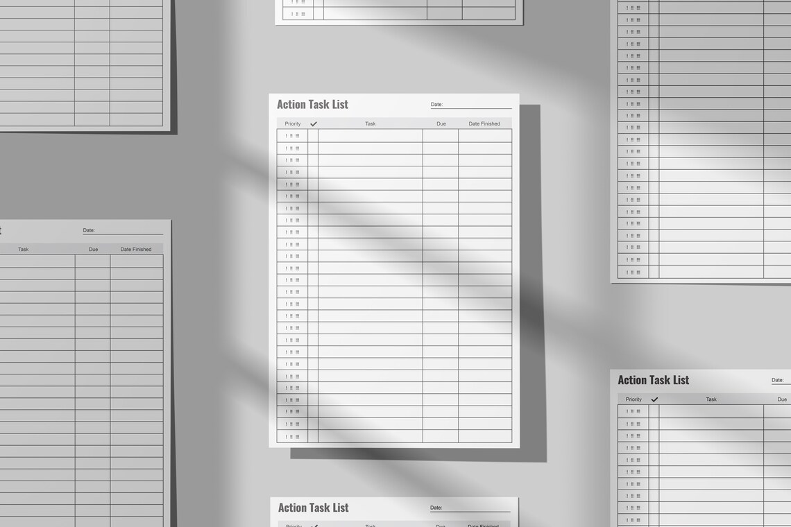 Action Task List,task List,task Tracker,daily Task List,task to Do List,to Do Task List,work ...