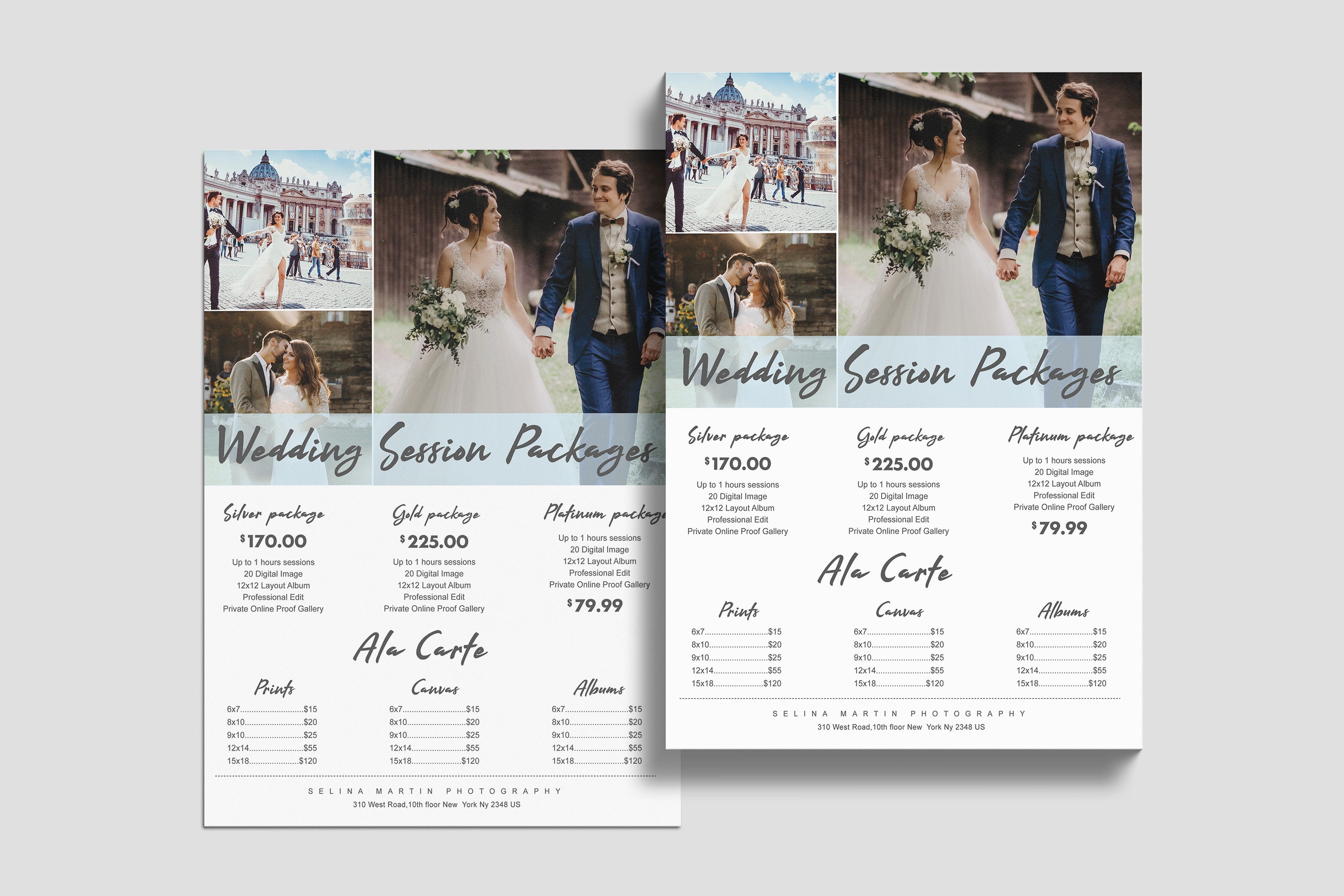 Wedding Photography Price List Template Wedding Photography | Etsy