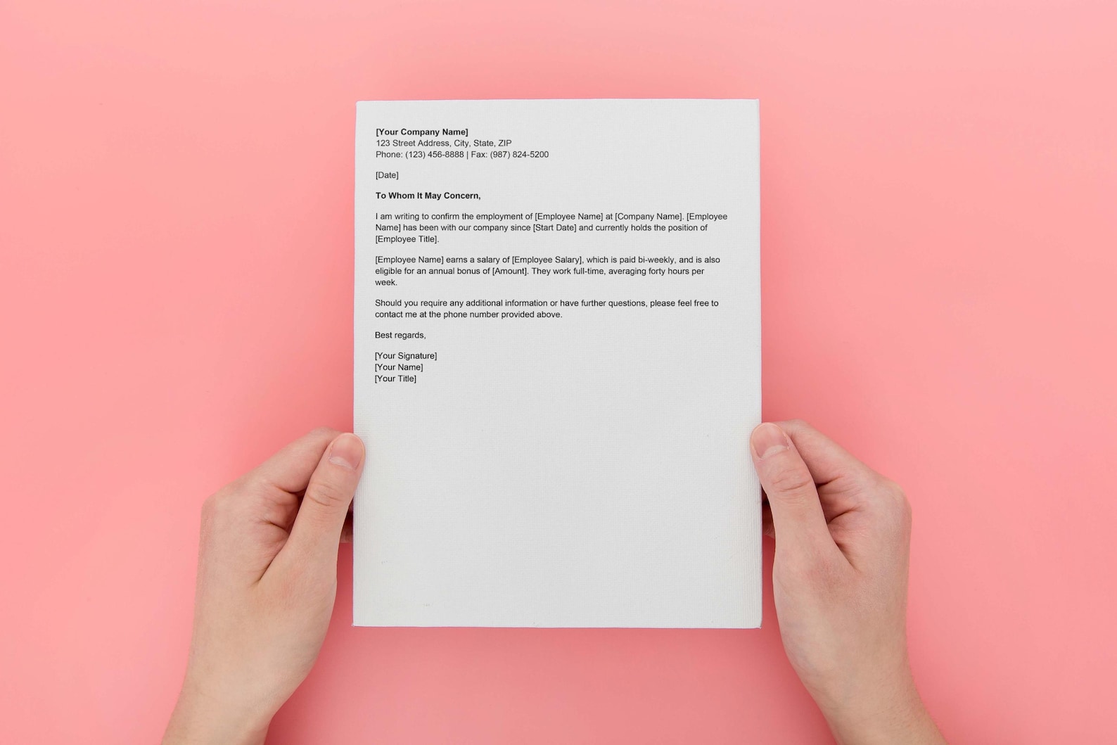 Employment Verification Letter,employment Verification Letter Template ...