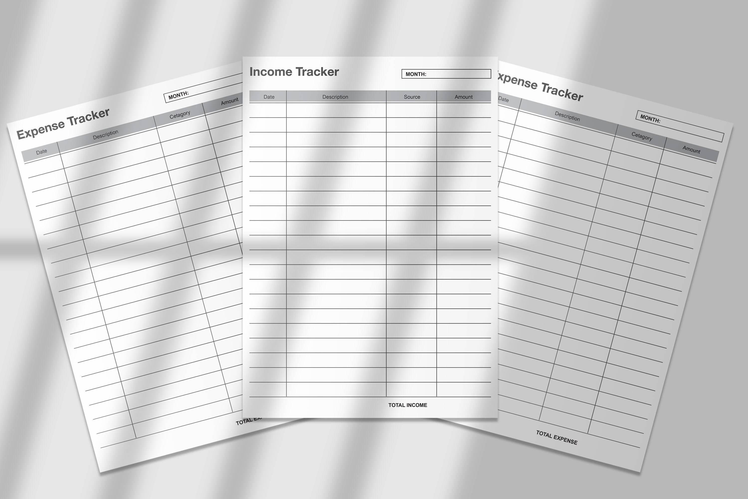 Income Tracker,expense Tracker,money Tracker,spending Tracker,expense ...