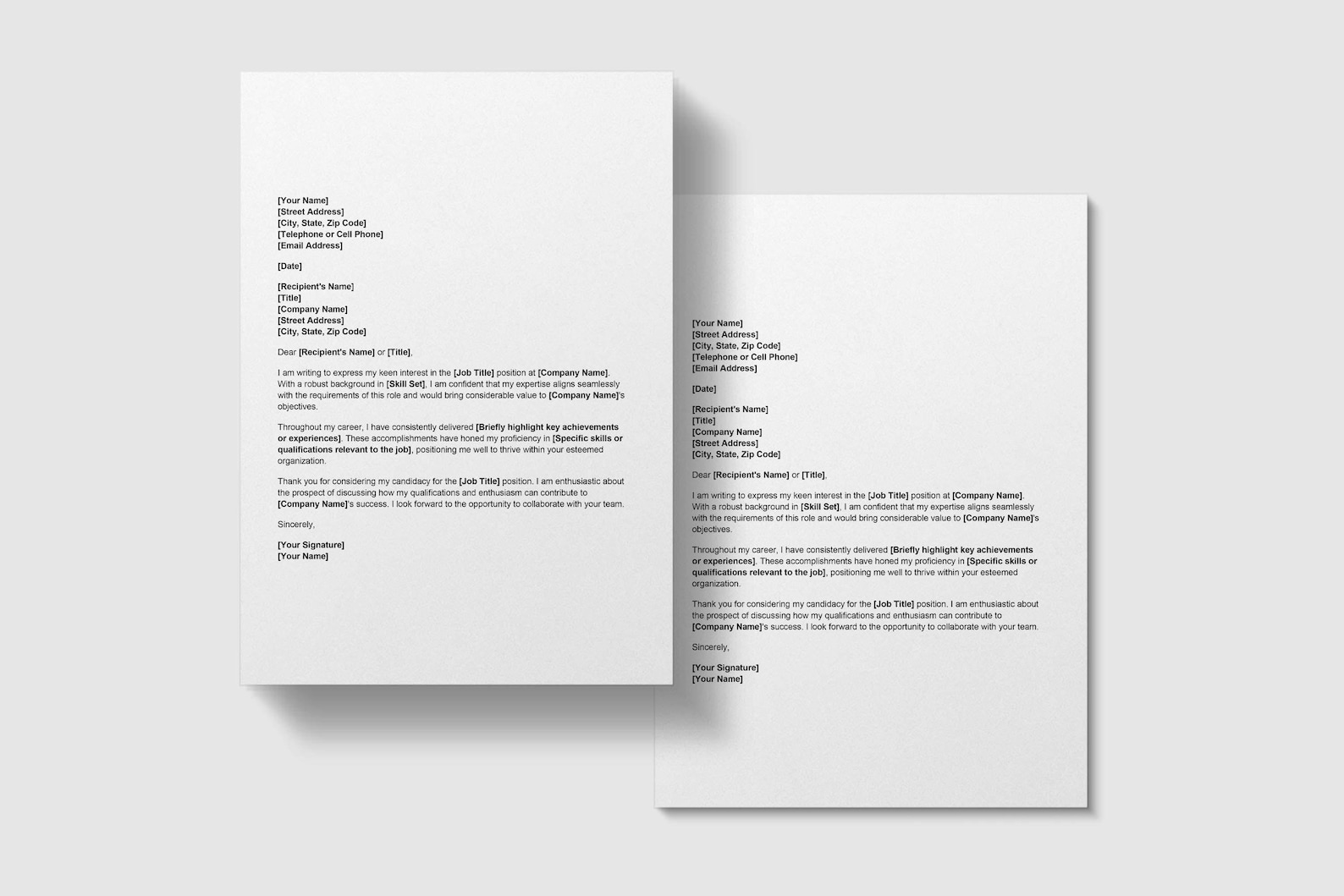 Basic Cover Letter,cover Letter Template,simple Cover Letter,cover ...