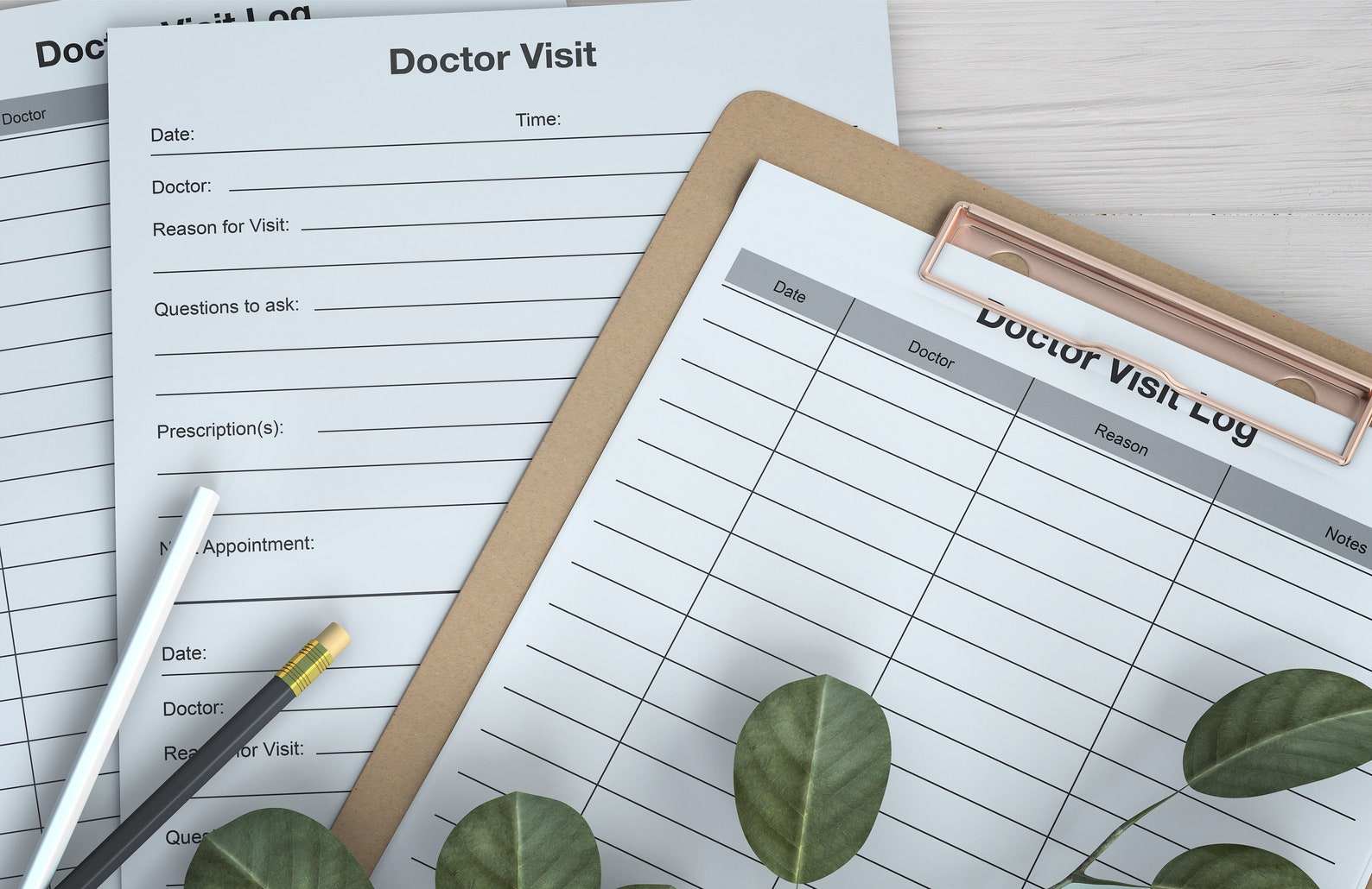 Doctor Visit Log,doctor Tracker,doctor Planner,doctor Appointment ...