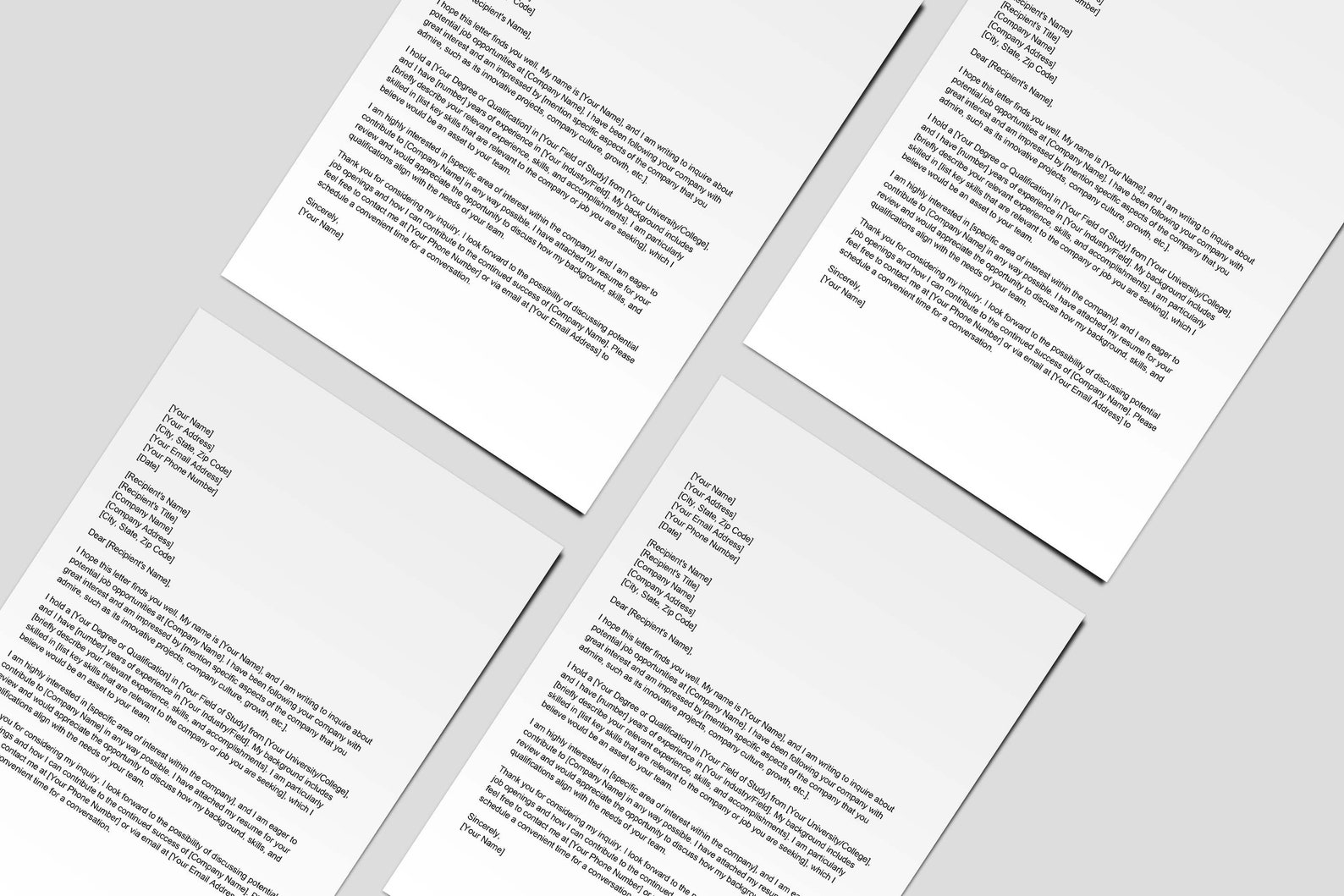 Job Inquiry Letter Template,inquiry Job Letter,inquiry Letter Sample ...