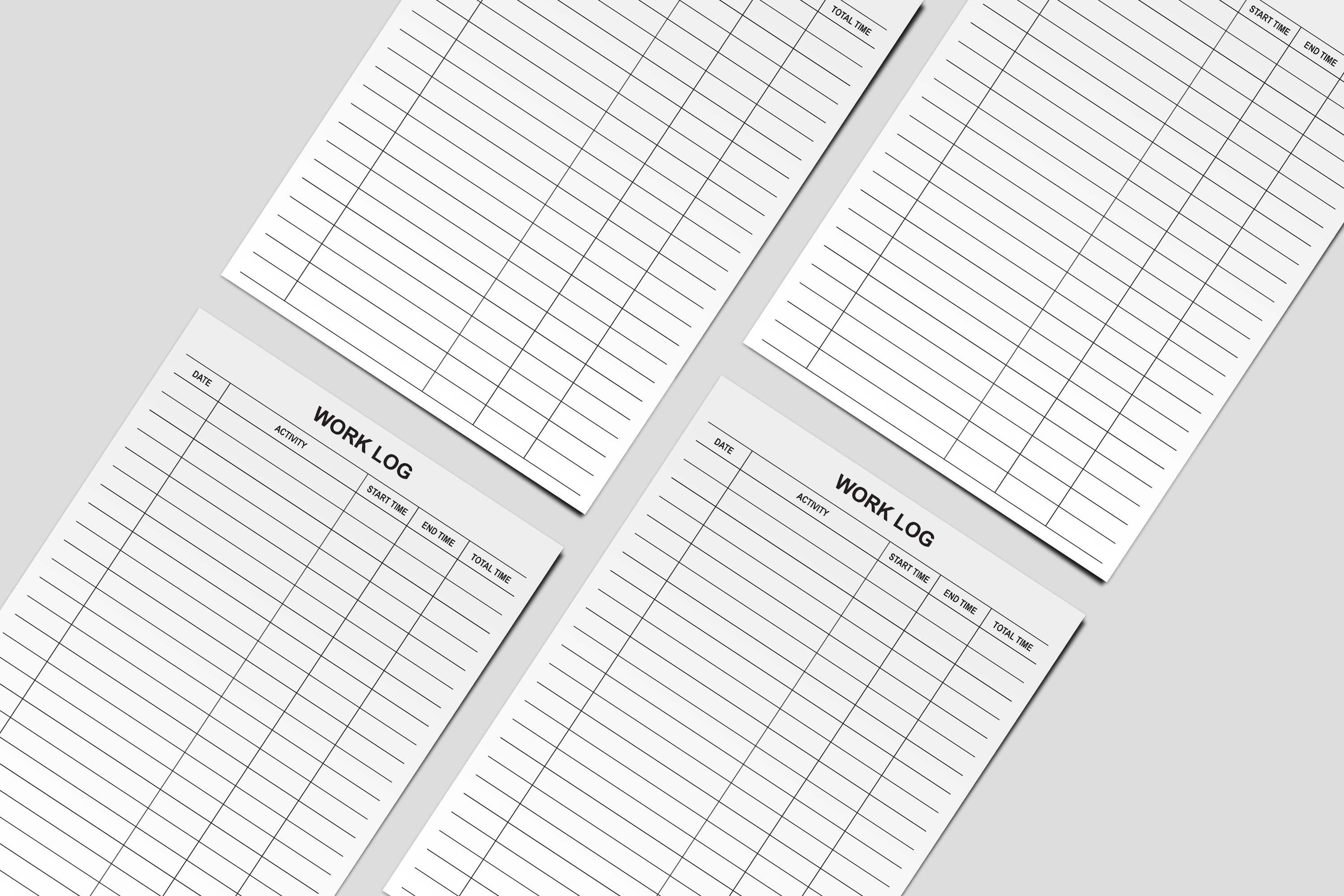 Employee Time Log,time Tracker,work Log,employee Time Log,project Time ...