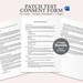 Patch Test Consent Form,patch Test Consent Form Template,patch Test ...