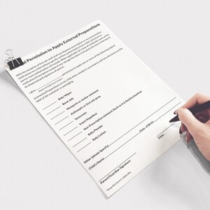 Parental Consent Form,parental Consent Letter,passport Parental Consent ...