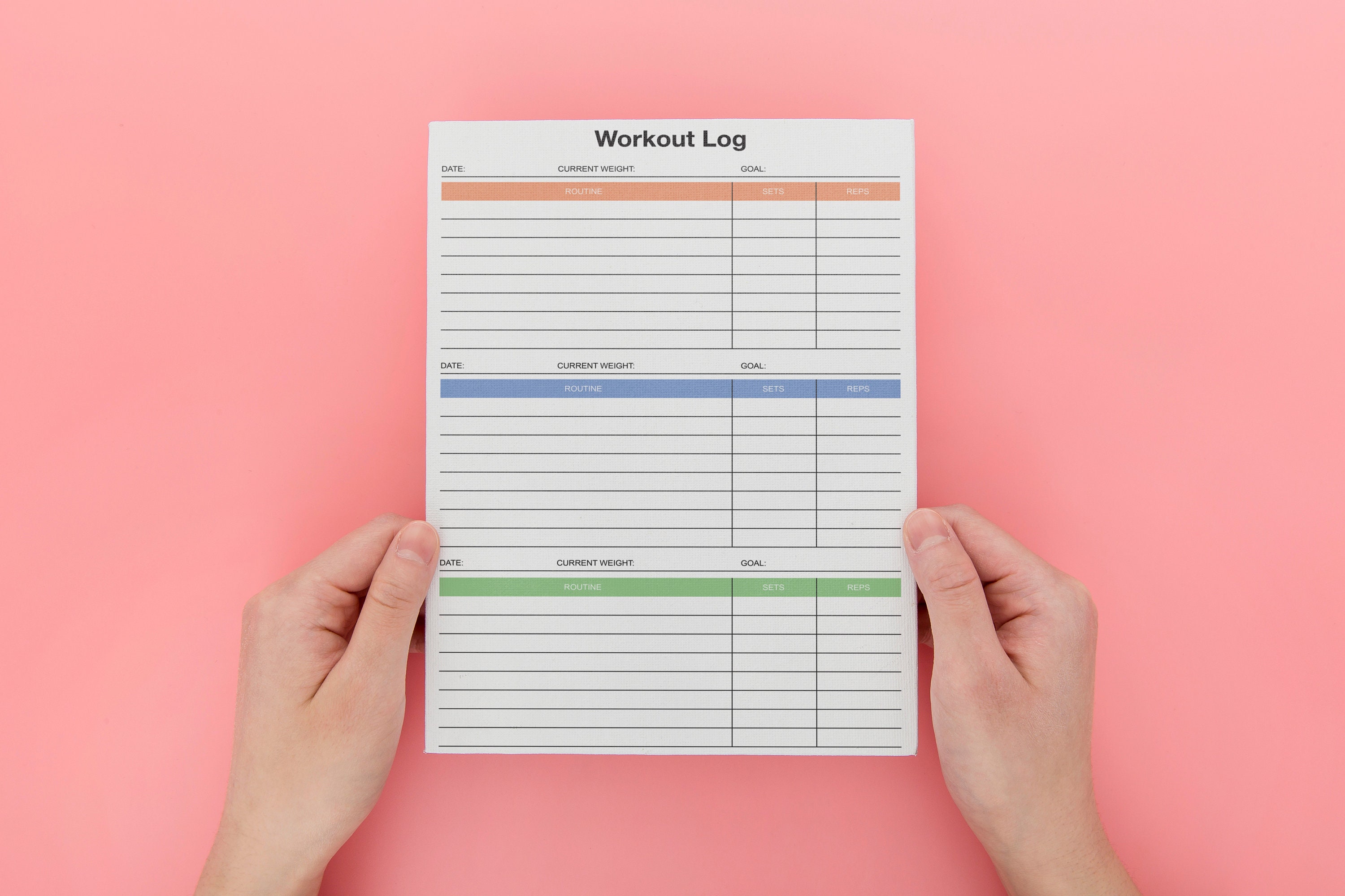 Workout Log,workout Tracker,workout Planner,workout Journal,exercise ...