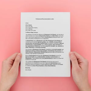 Professional Recommendation Letter,letter of Recommendation ...