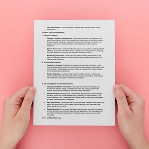 Patch Test Consent Form,patch Test Consent Form Template,patch Test ...