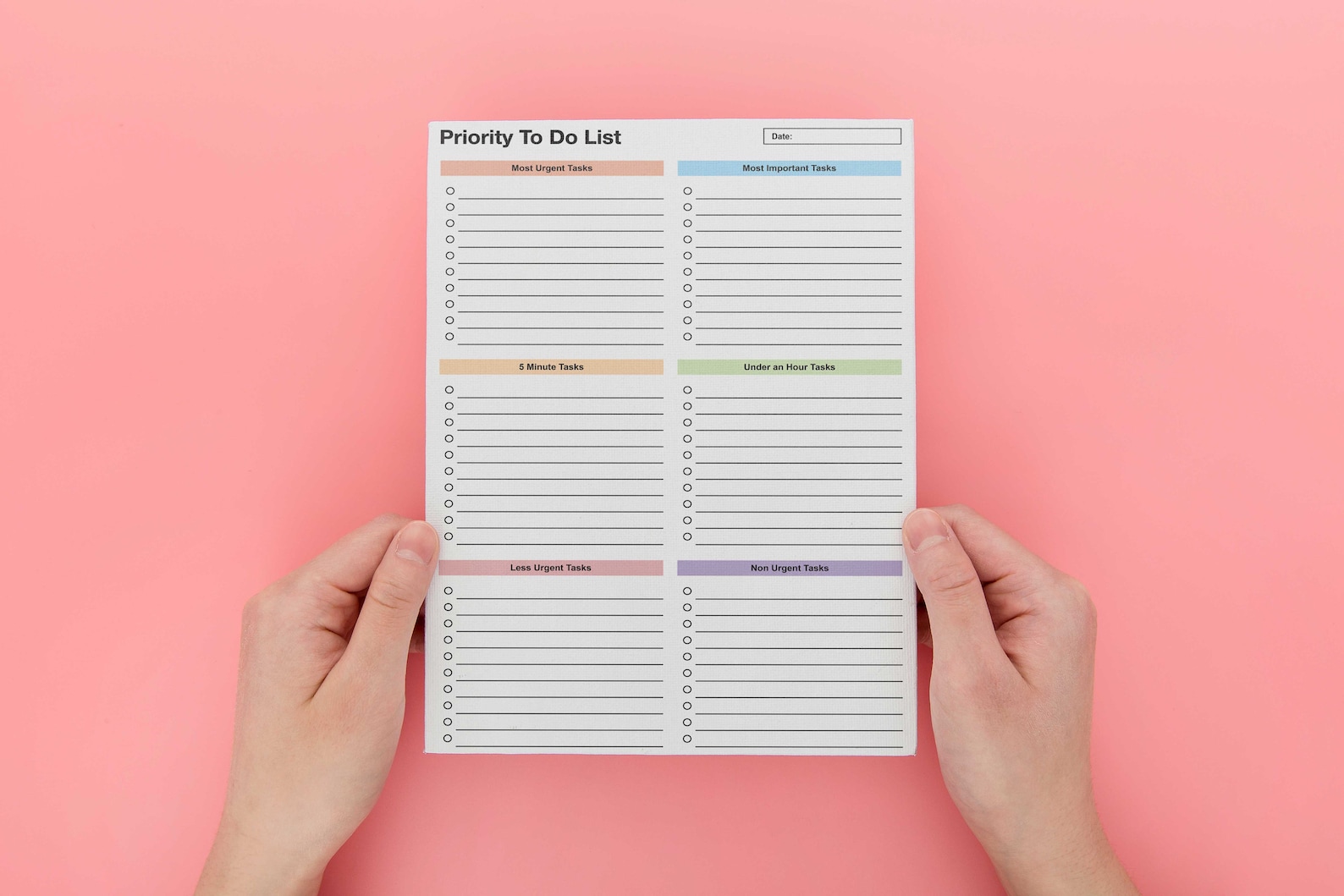 Priority List Template,priority to Do List,priority Task List,work ...