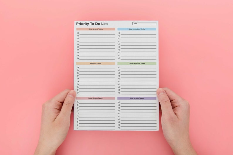 Priority List Template,to Do List With Priority,priority Matrix,task ...