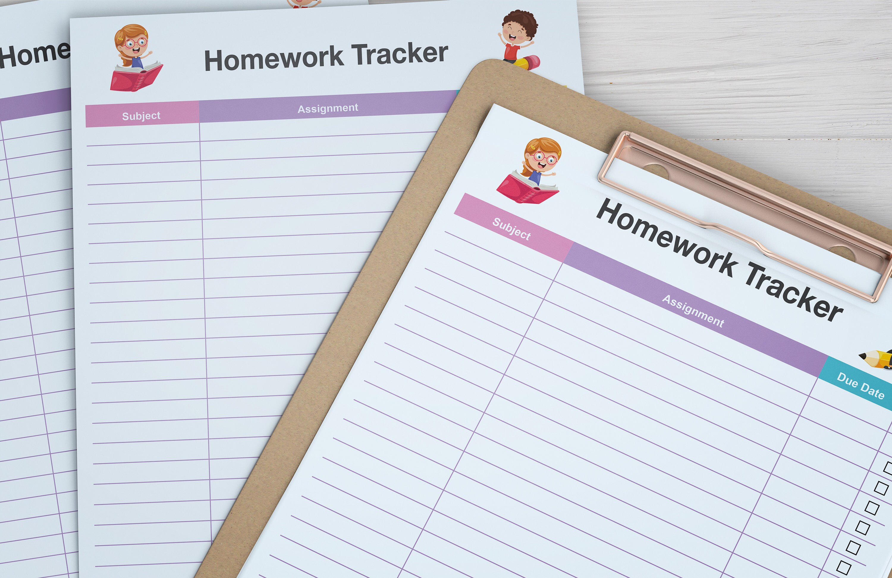 Homework Chart,homework Log,homework Organizer,daily Homework Chart ...