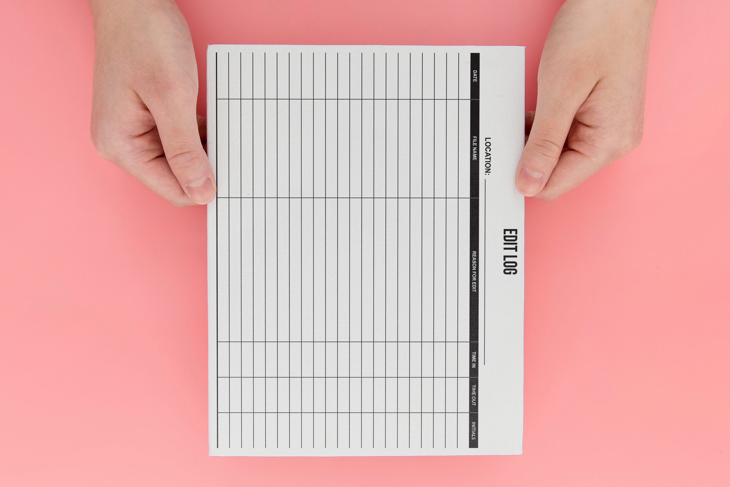 Editable Log Book - Etsy