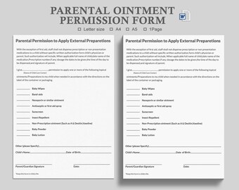 Sunscreen Permission - Etsy